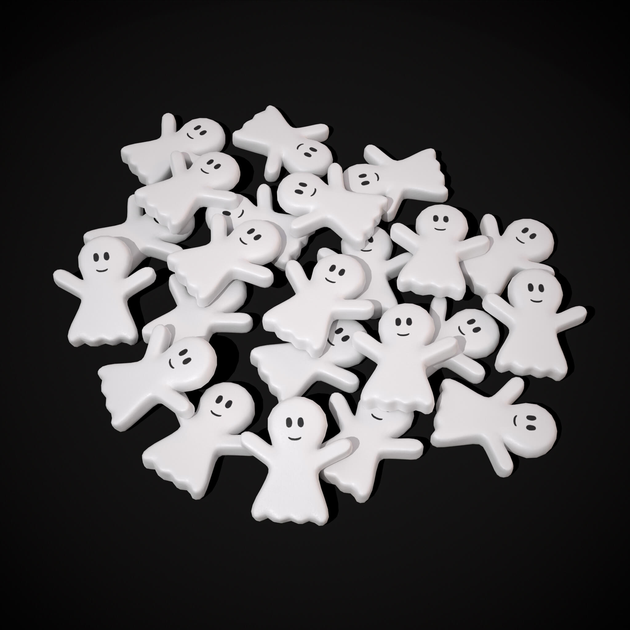 Ghost Candies - 3D Model by Get Dead Entertainment