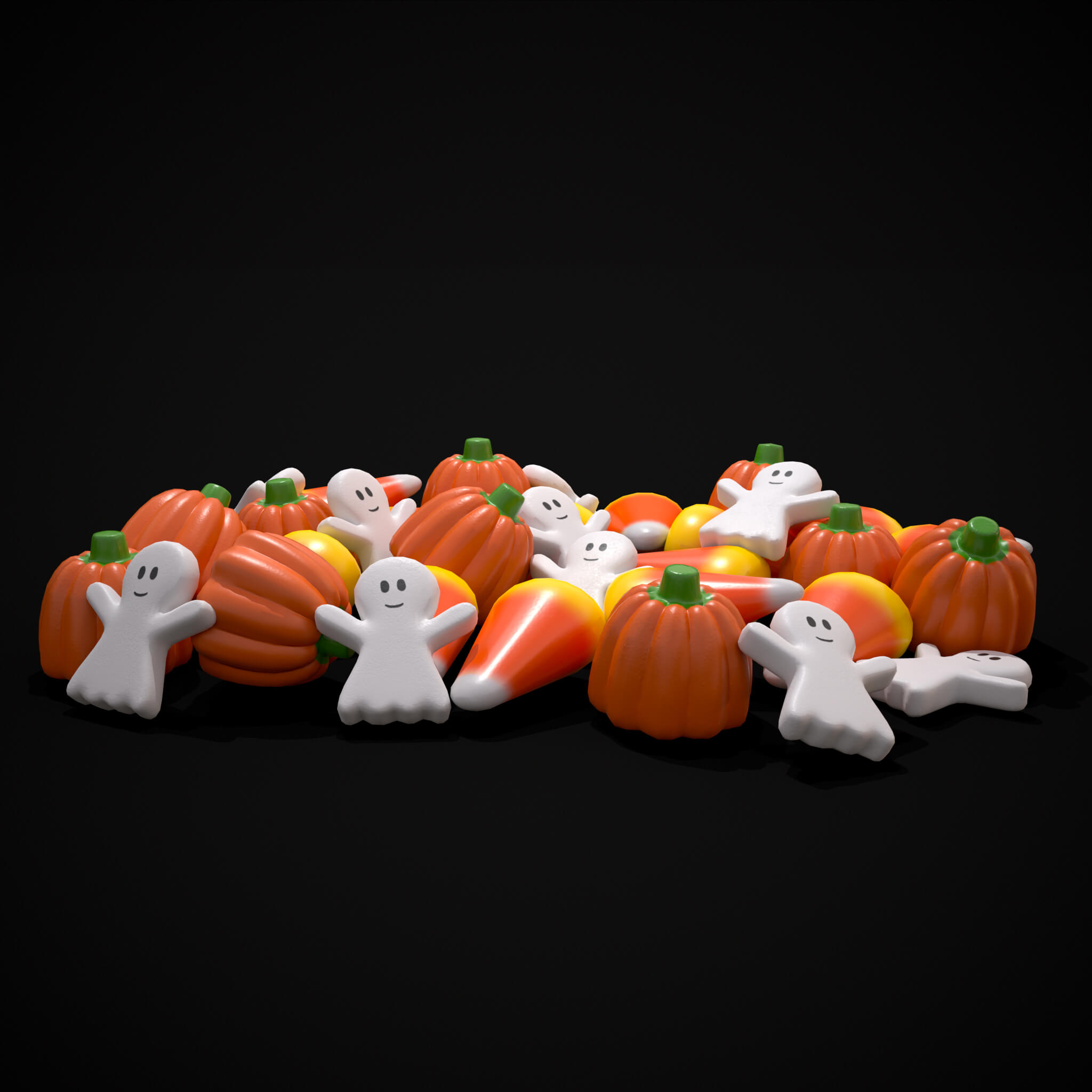 Ghost Candy Halloween Mix - 3D Model by Get Dead Entertainment