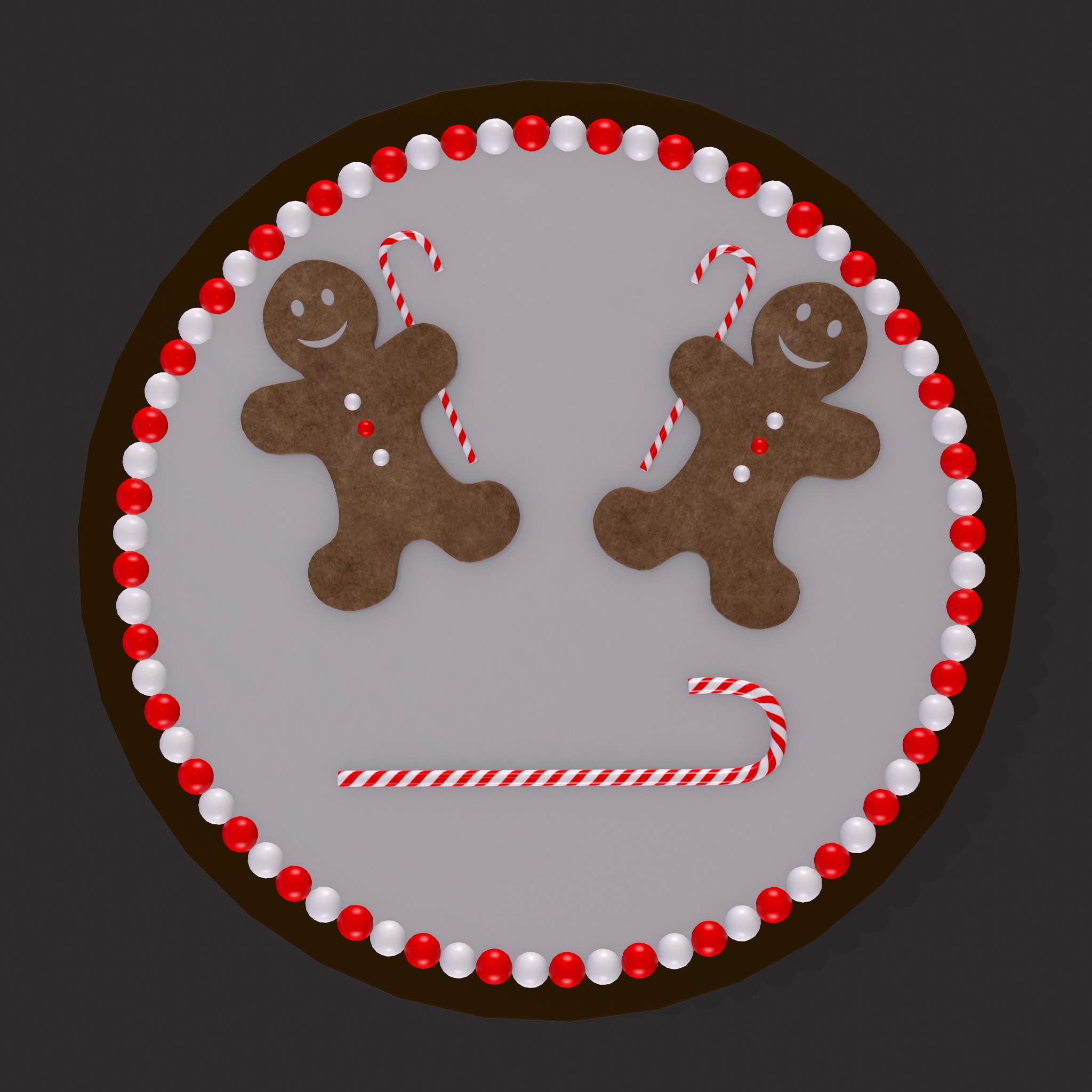 Gingerbread Man Cake - 3D Model by Get Dead Entertainment