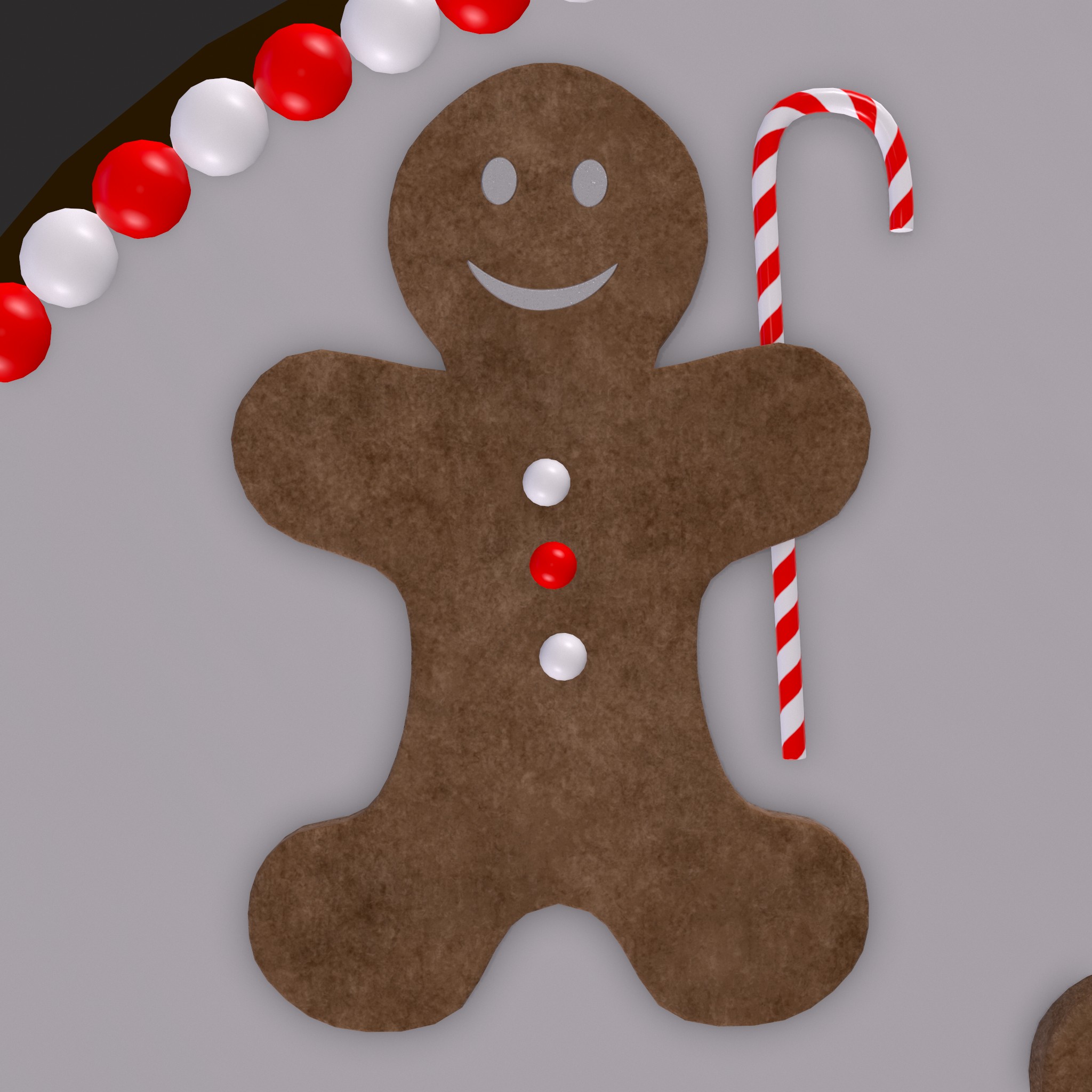 Gingerbread Man Cake - 3D Model by Get Dead Entertainment