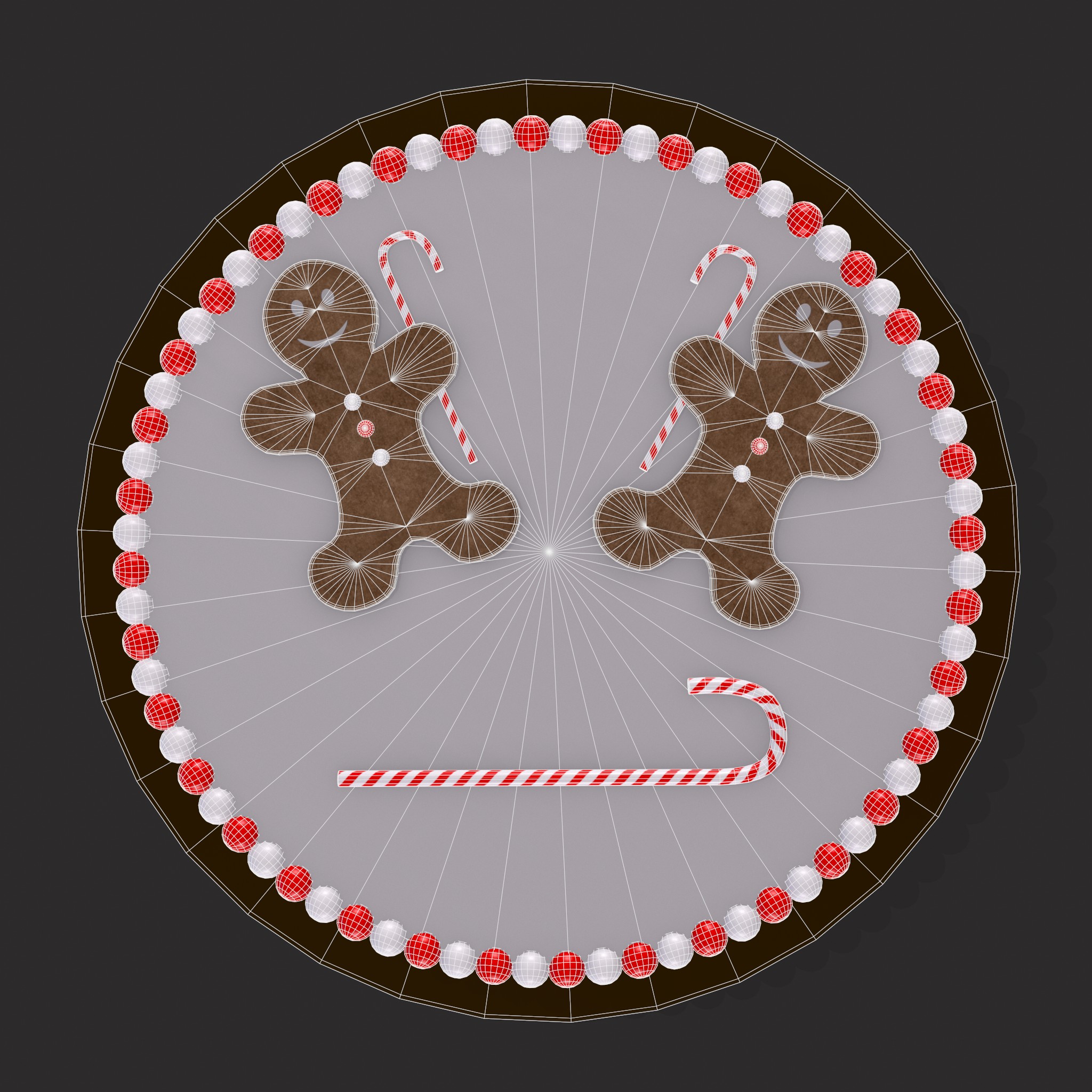 Gingerbread Man Cake - 3D Model by Get Dead Entertainment