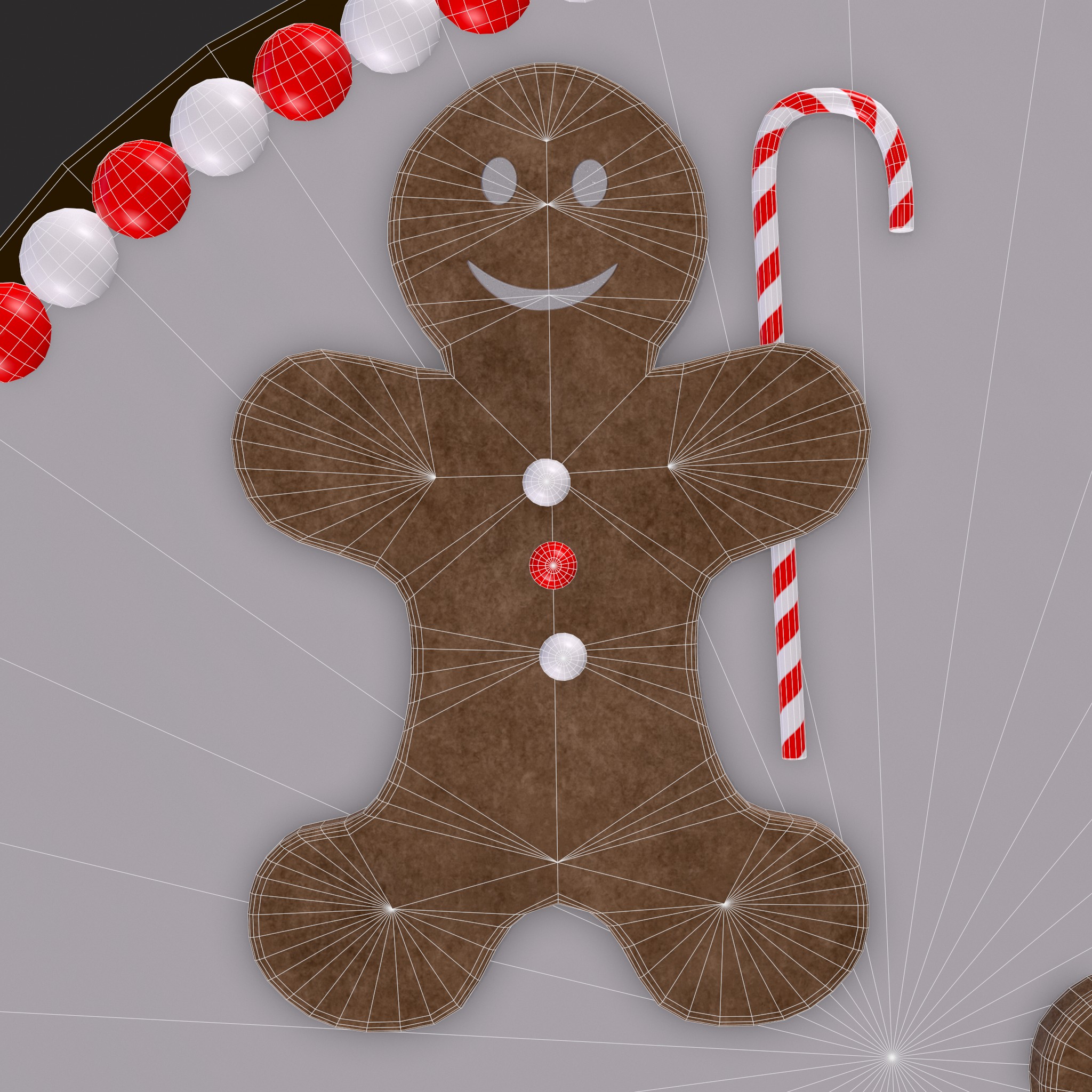 Gingerbread Man Cake - 3D Model by Get Dead Entertainment