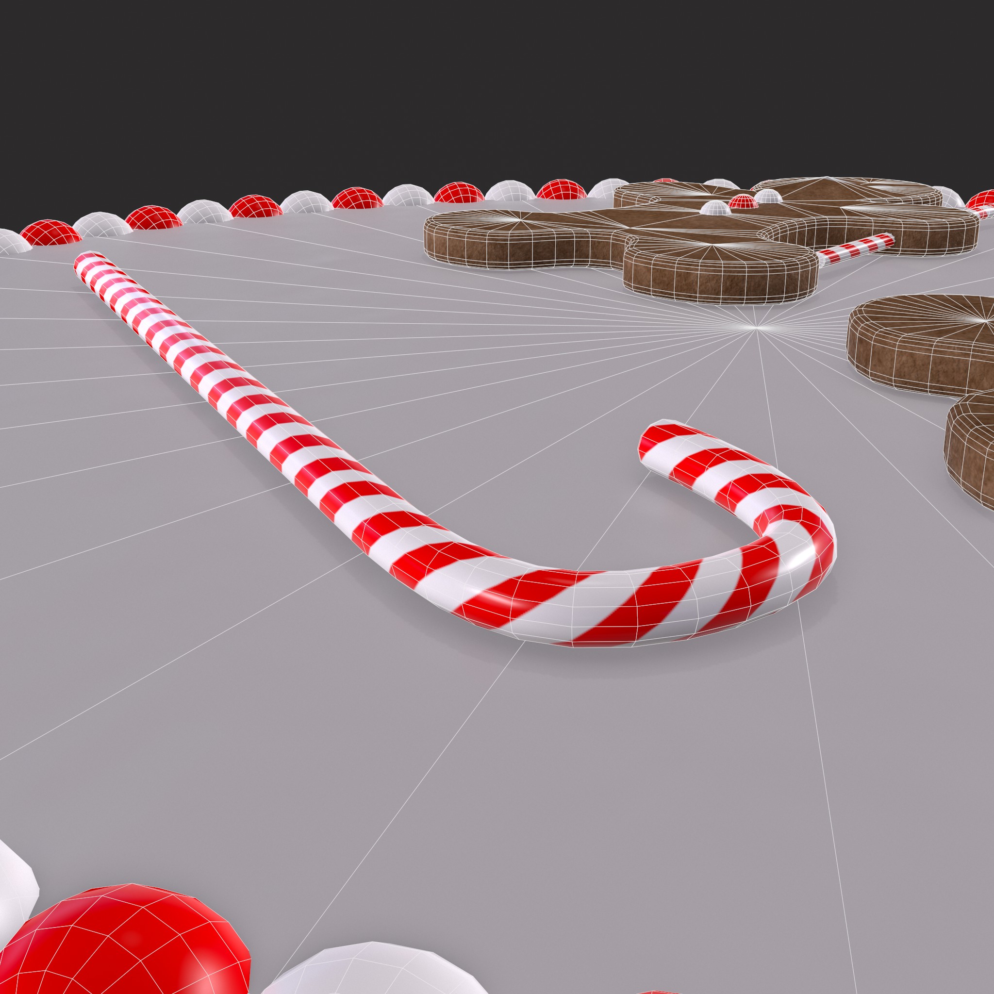 Gingerbread Man Cake - 3D Model by Get Dead Entertainment