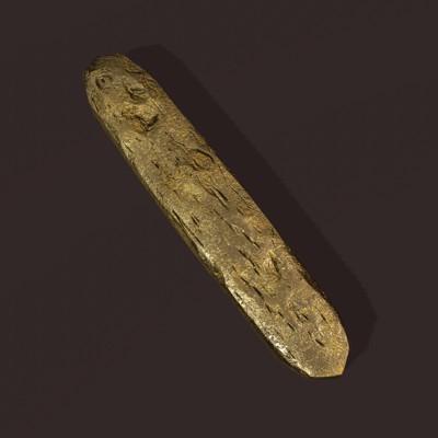 Gold Ingot Medium - 3D Model by Get Dead Entertainment