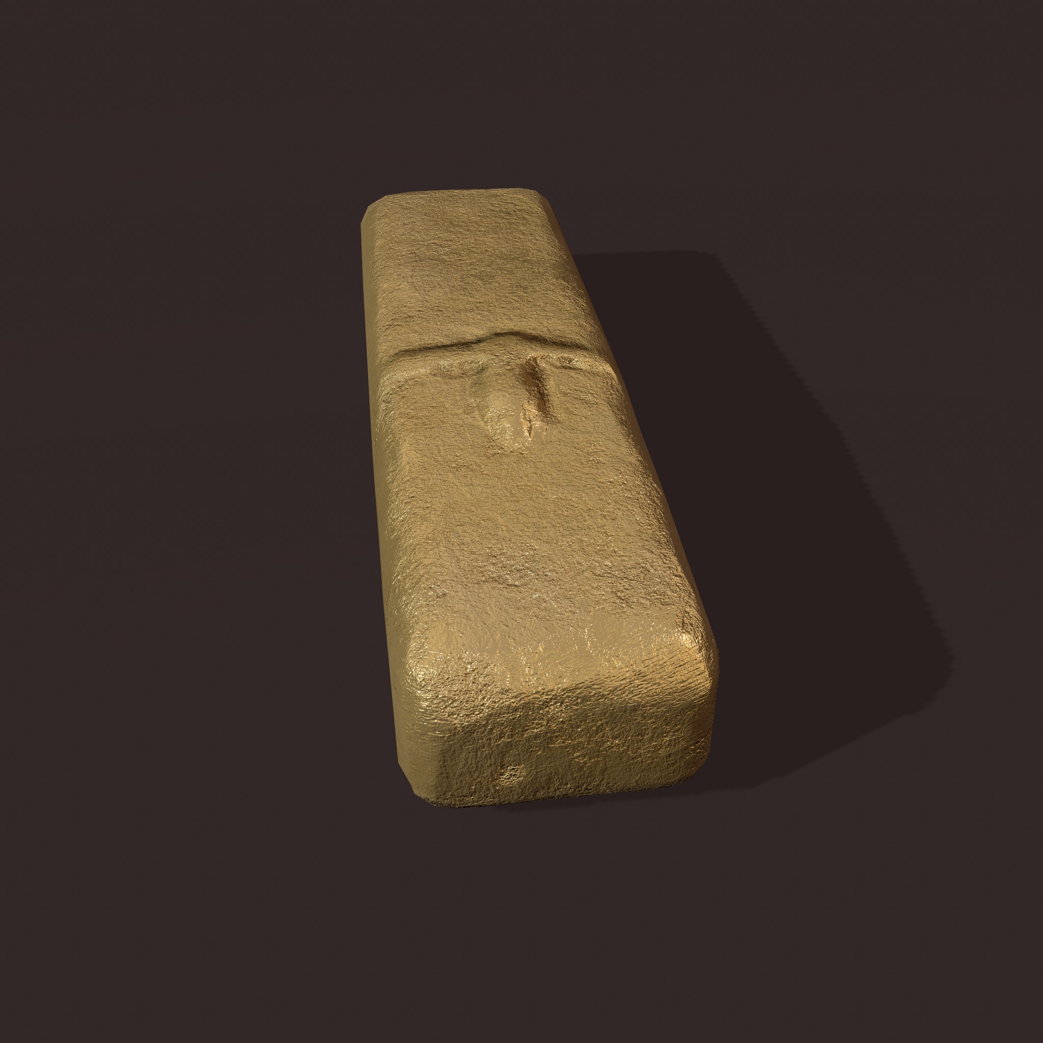 Gold Ingot Small - 3D Model by Get Dead Entertainment
