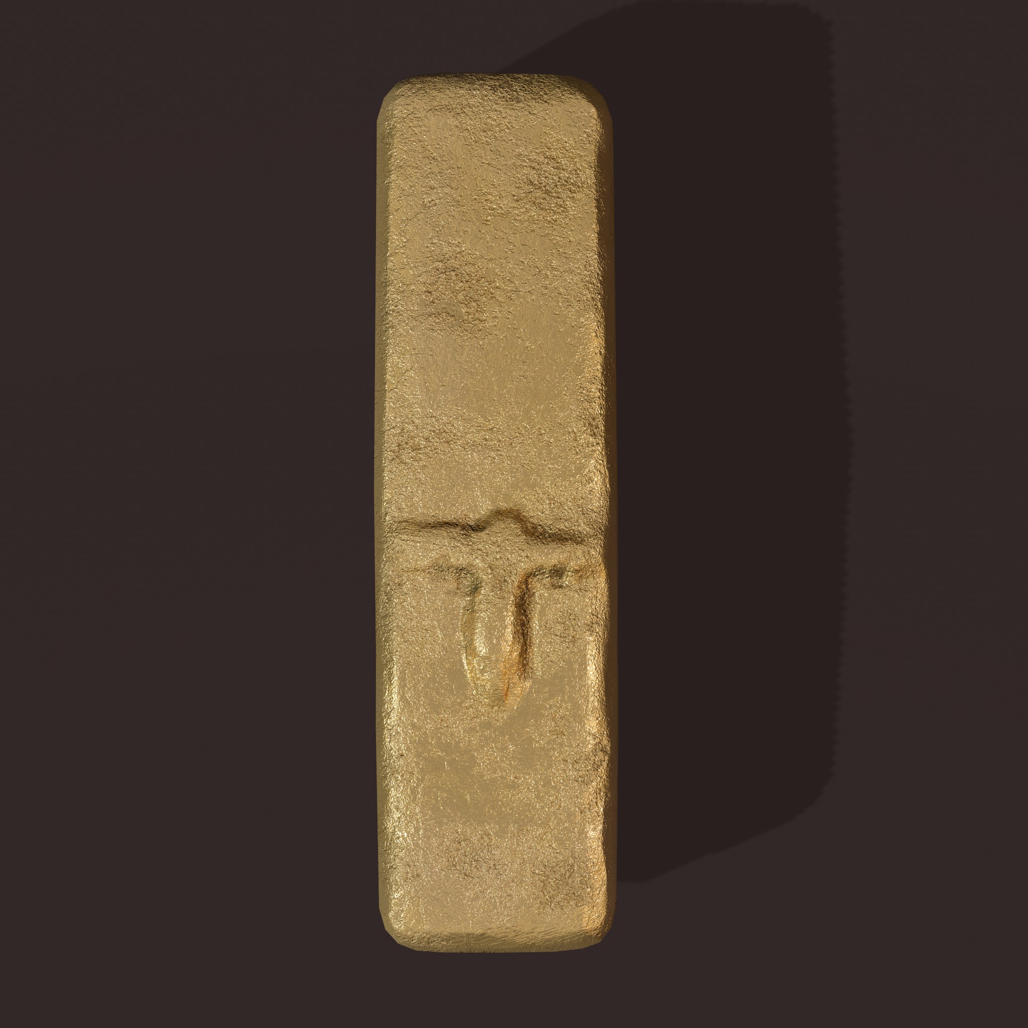 Gold Ingot Small - 3D Model by Get Dead Entertainment