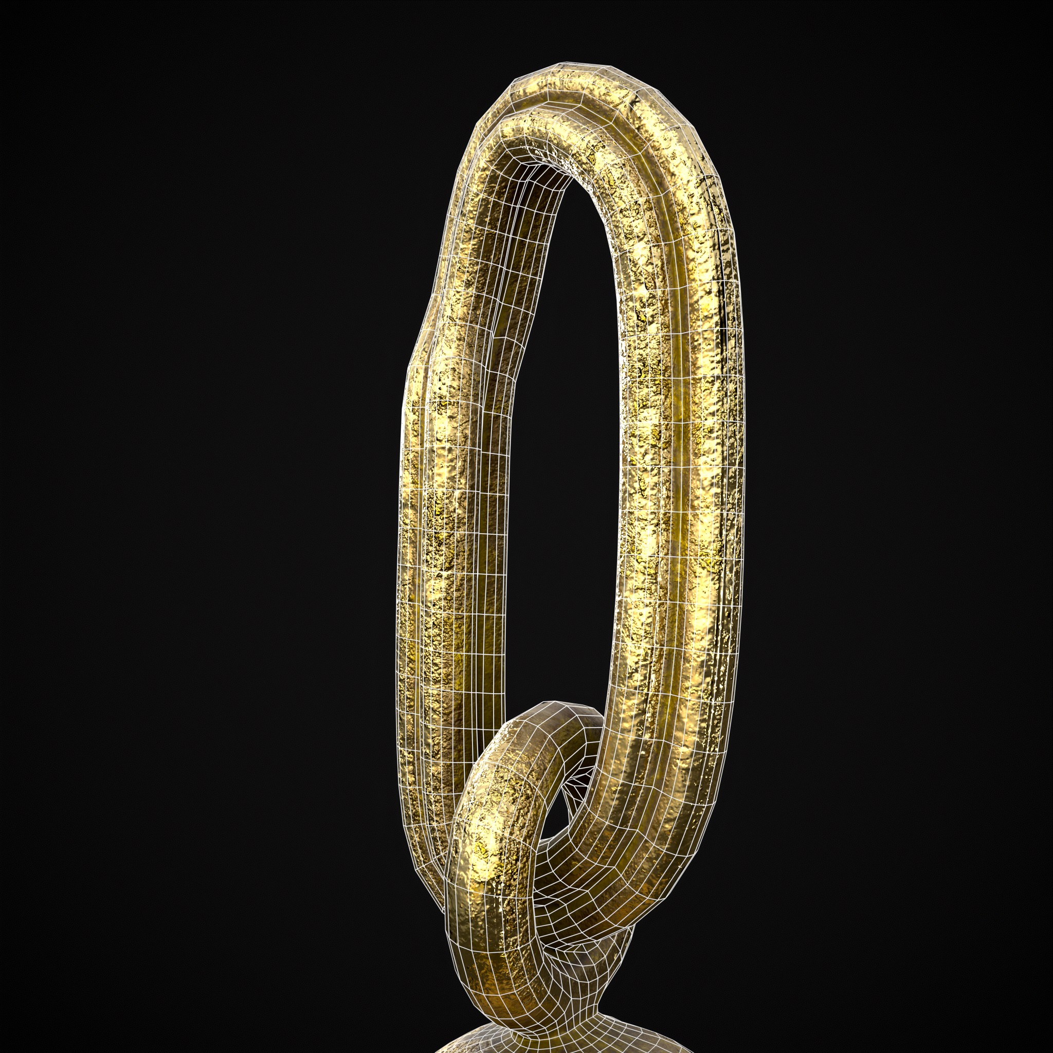 Gold Ruby Sapphire Pearl Cross Pendant - 3D Model by Get Dead Entertainment