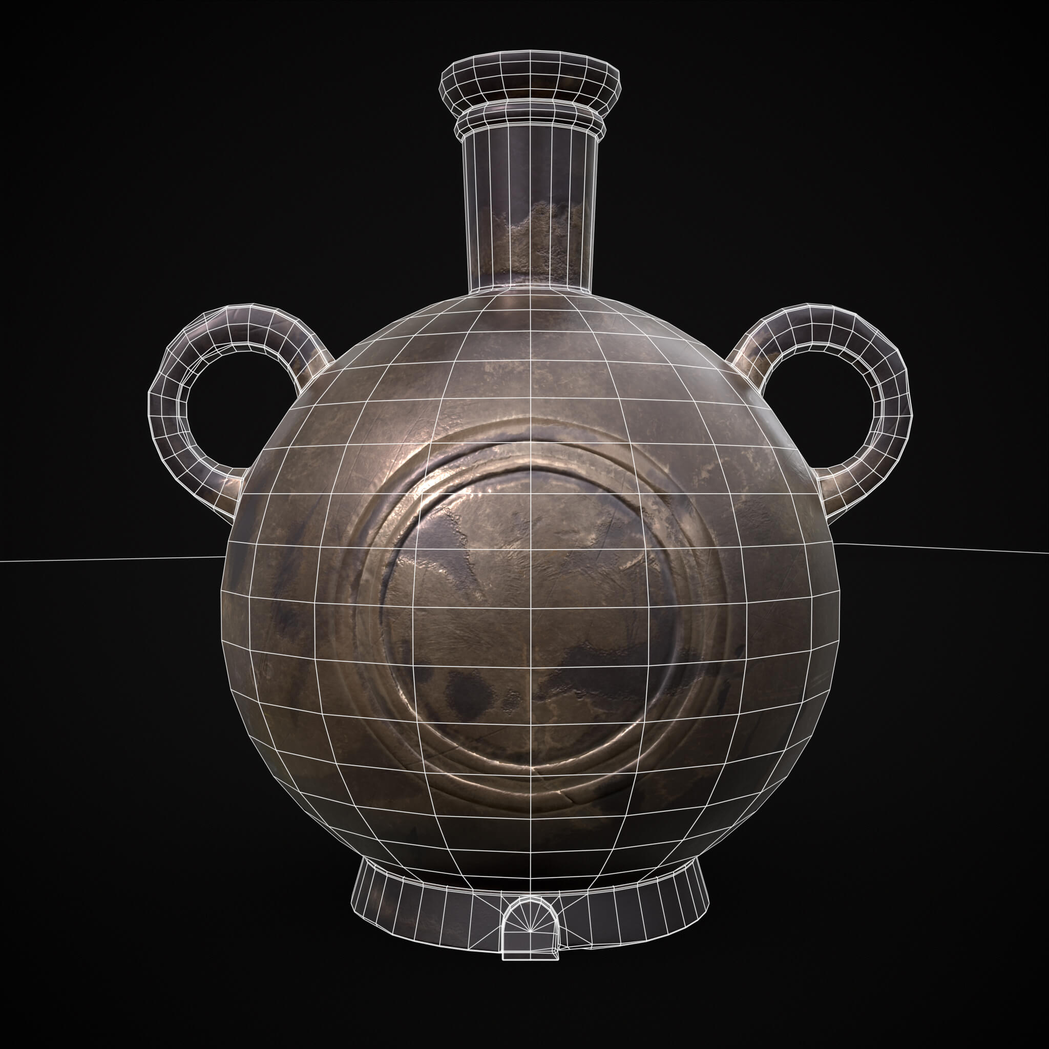 Golden Pottery - 3D Model by Get Dead Entertainment