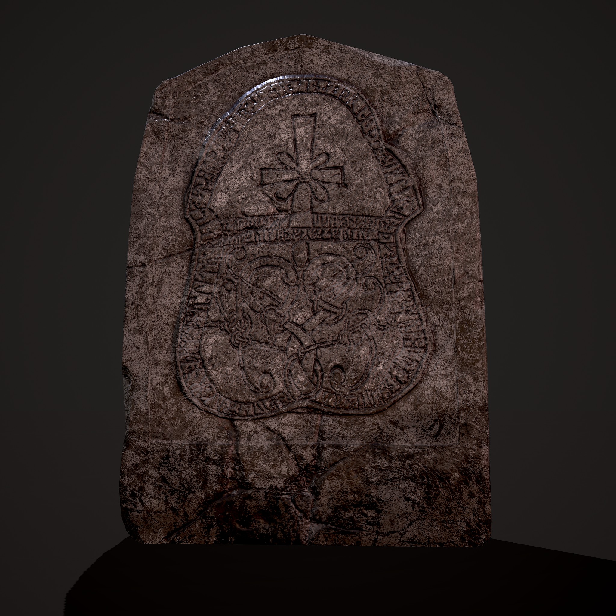 Gravestone Version 1 - 3D Model by Get Dead Entertainment