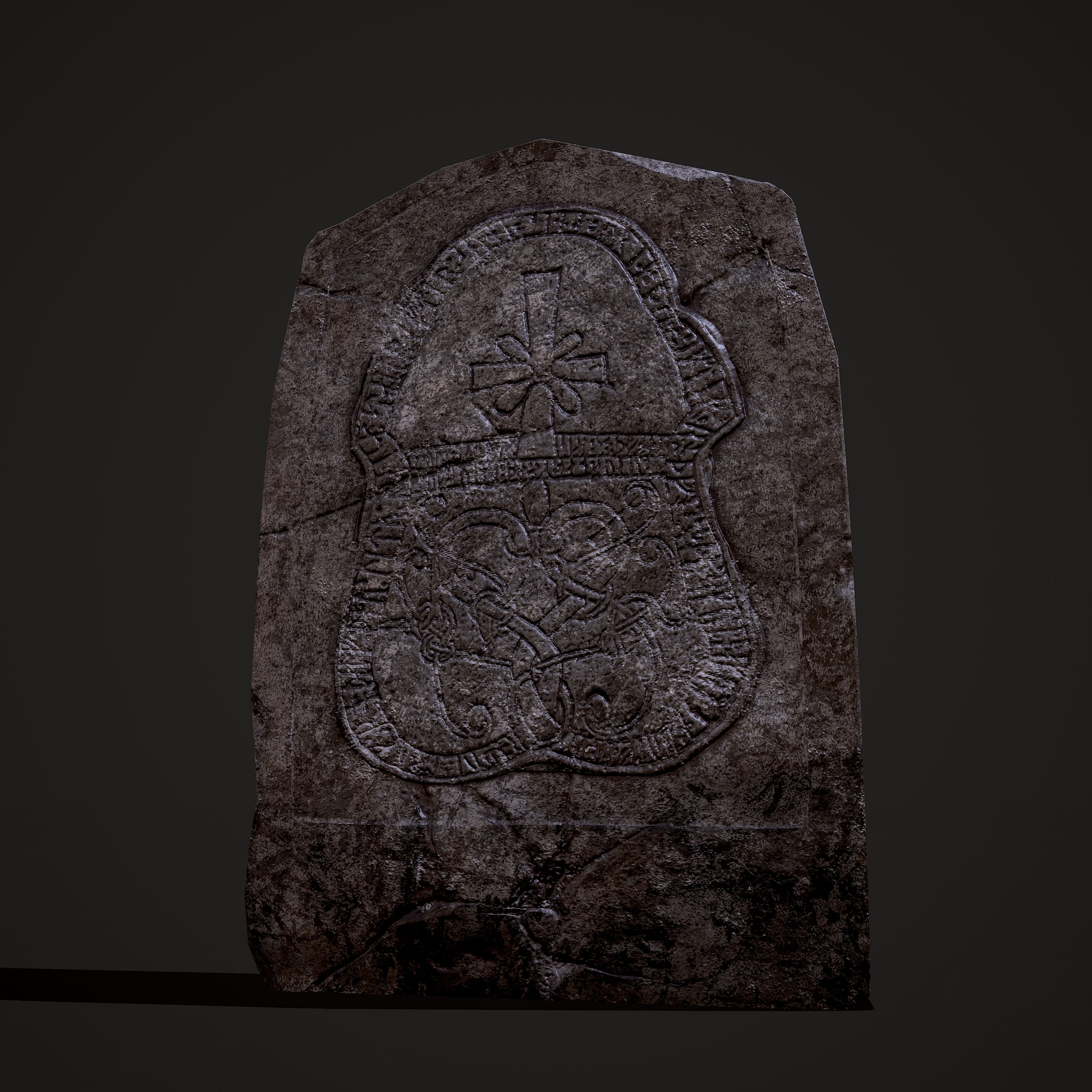Gravestone Version 1 - 3D Model by Get Dead Entertainment