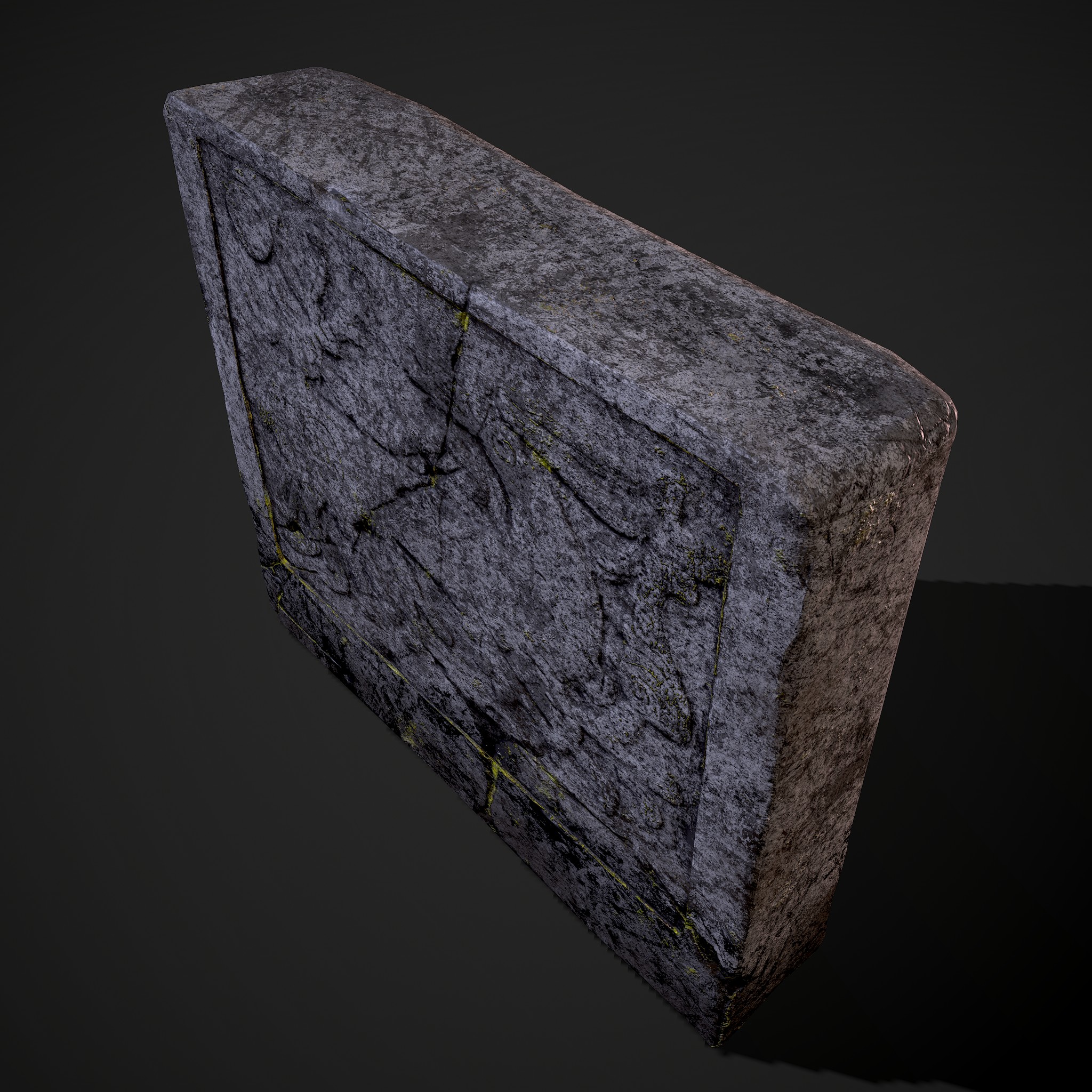 Gravestone Version 2 - 3D Model by Get Dead Entertainment