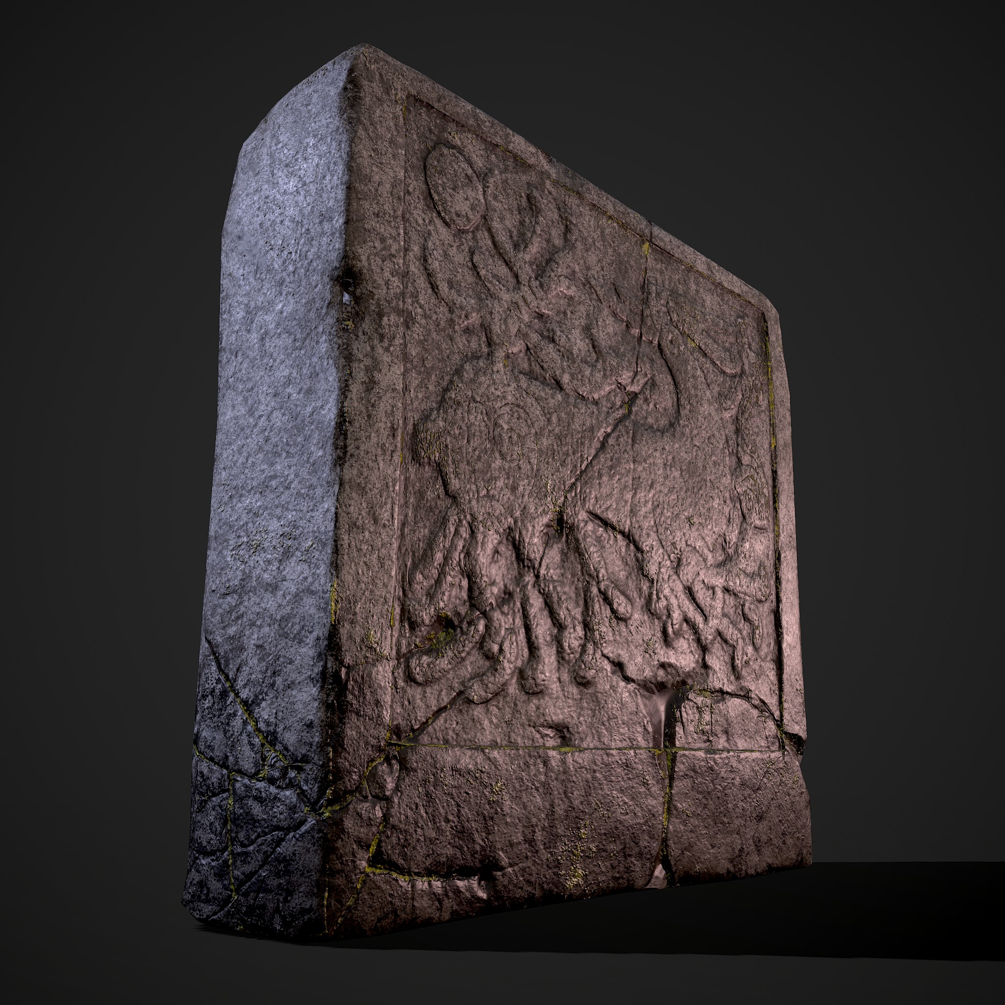 Gravestone Version 2 - 3D Model by Get Dead Entertainment