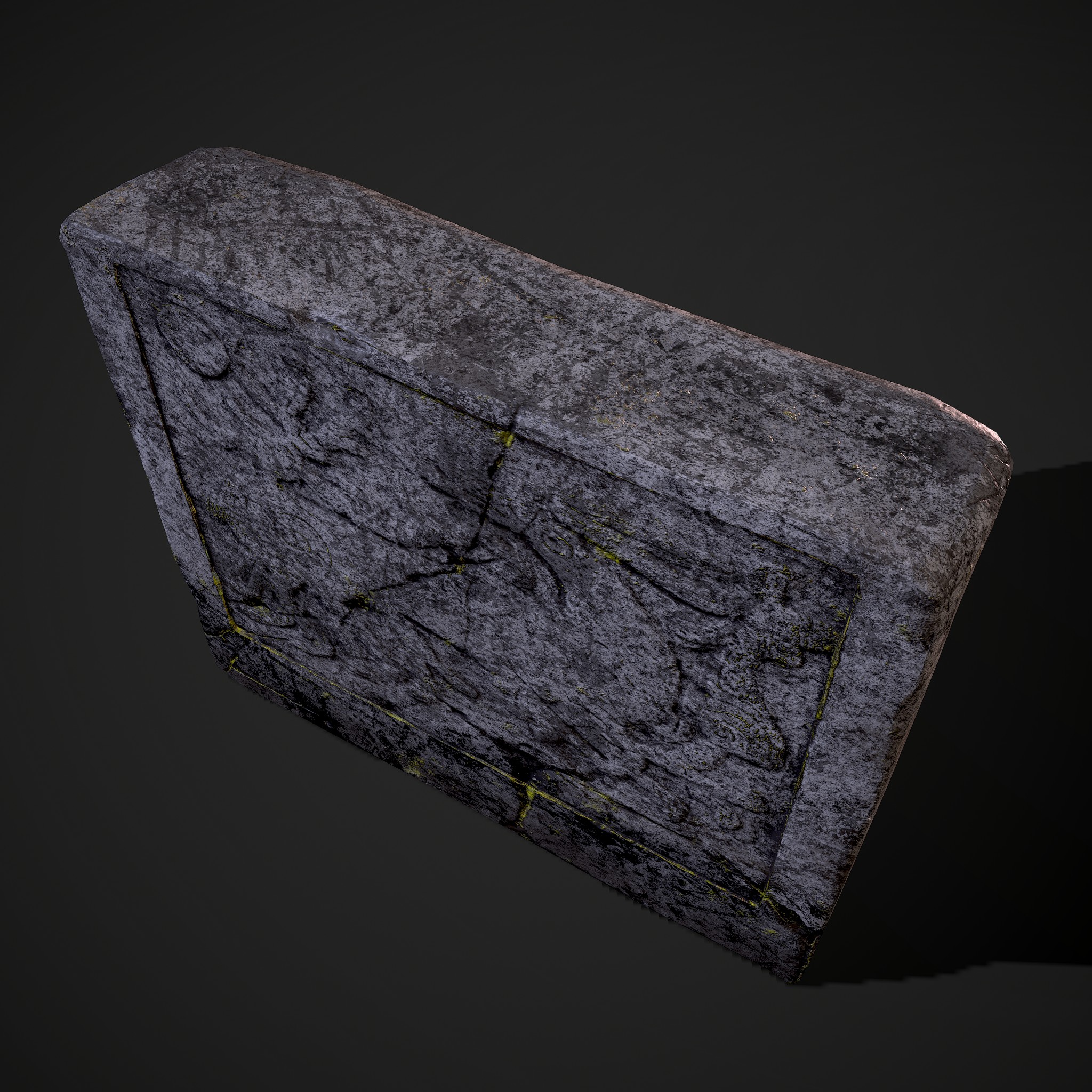 Gravestone Version 2 - 3D Model by Get Dead Entertainment