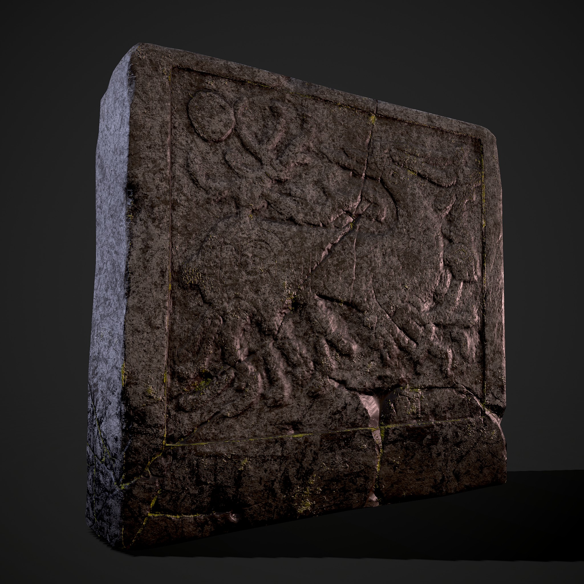 Gravestone Version 2 - 3D Model by Get Dead Entertainment