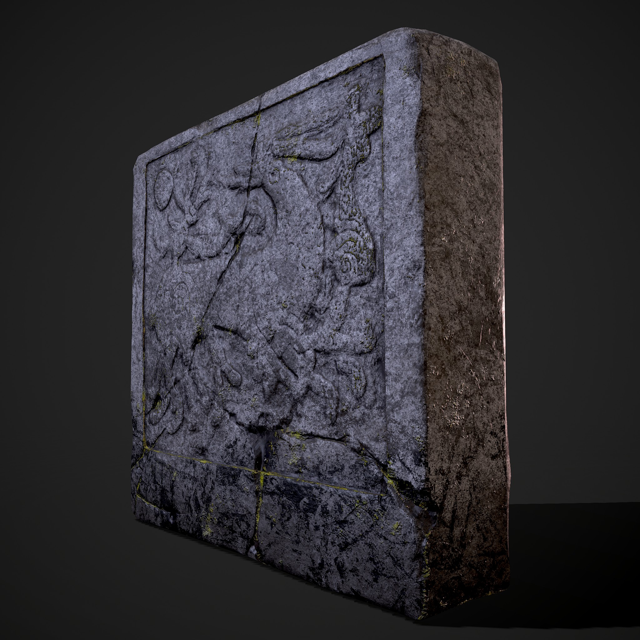 Gravestone Version 2 - 3D Model by Get Dead Entertainment
