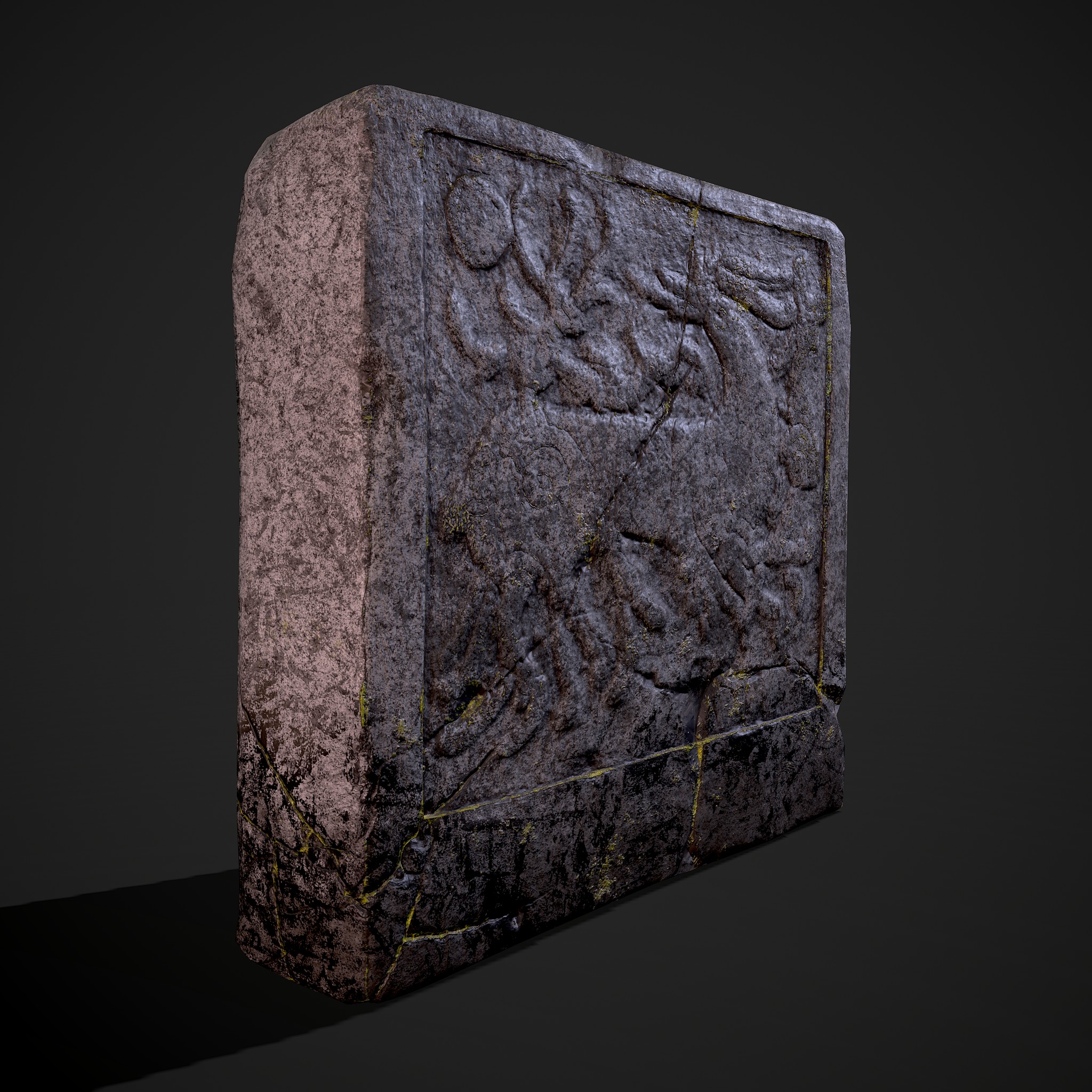 Gravestone Version 2 - 3D Model by Get Dead Entertainment