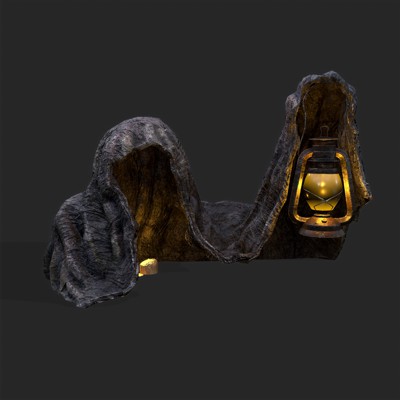 Grim Reaper Lantern - 3D Model by Get Dead Entertainment