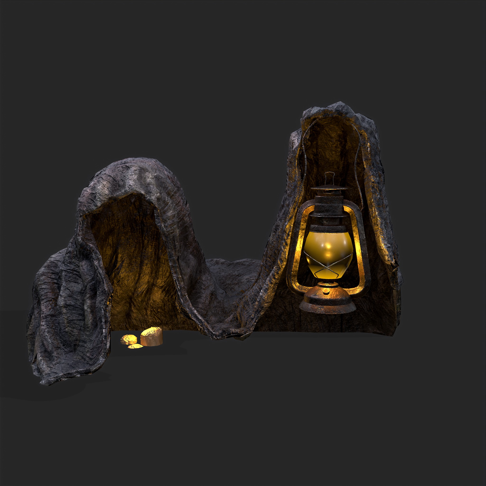Grim Reaper Lantern - 3D Model by Get Dead Entertainment