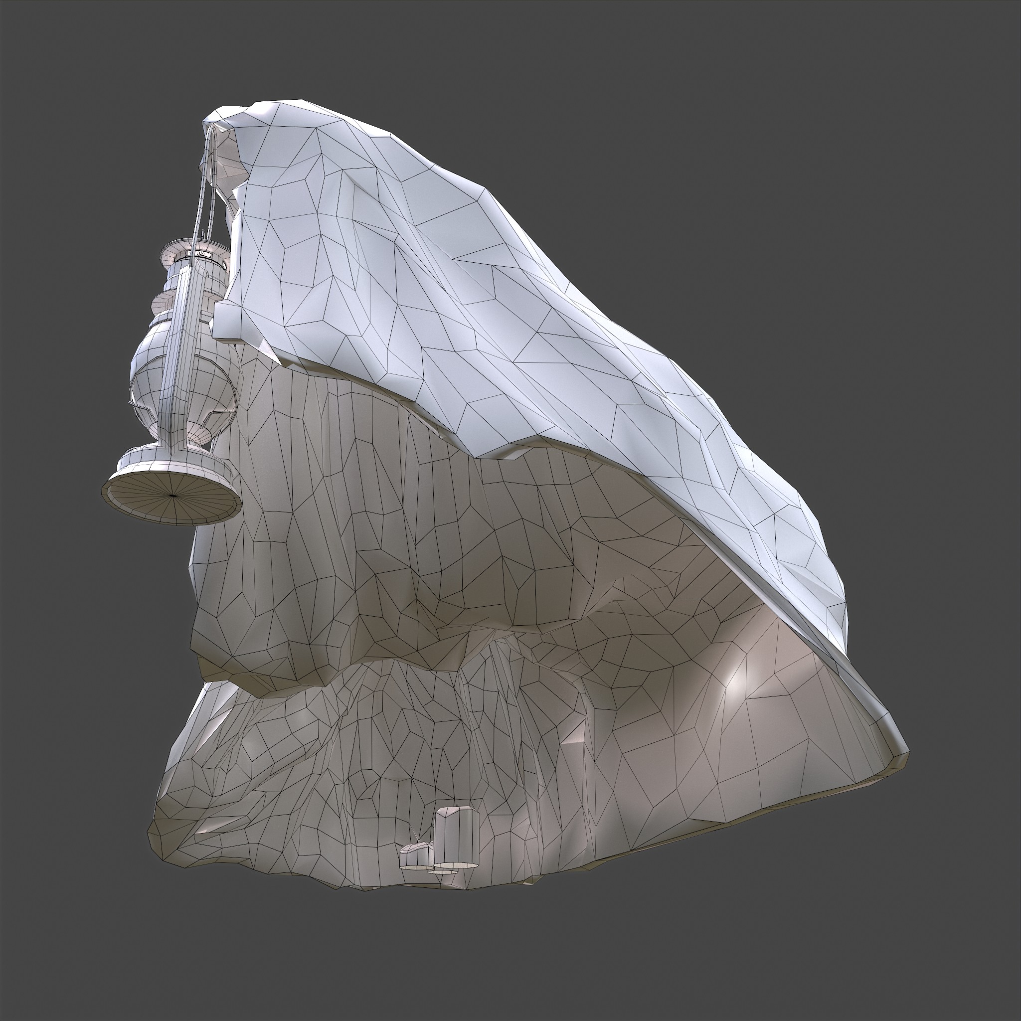 Grim Reaper Lantern - 3D Model by Get Dead Entertainment