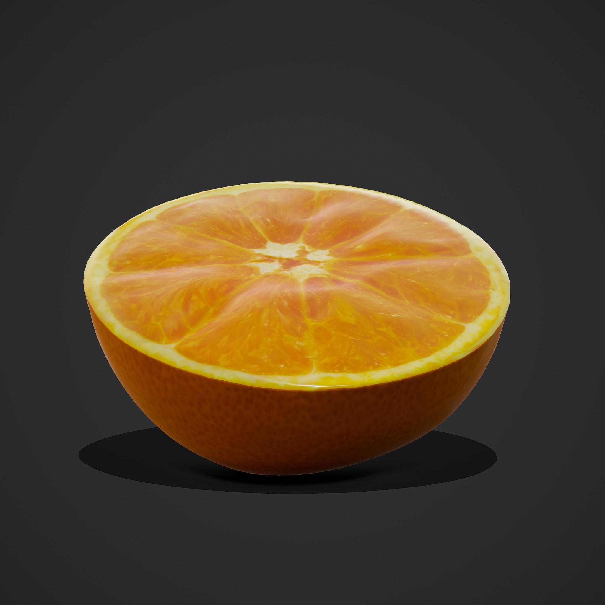 Half Orange Piece - 3D Model by Get Dead Entertainment