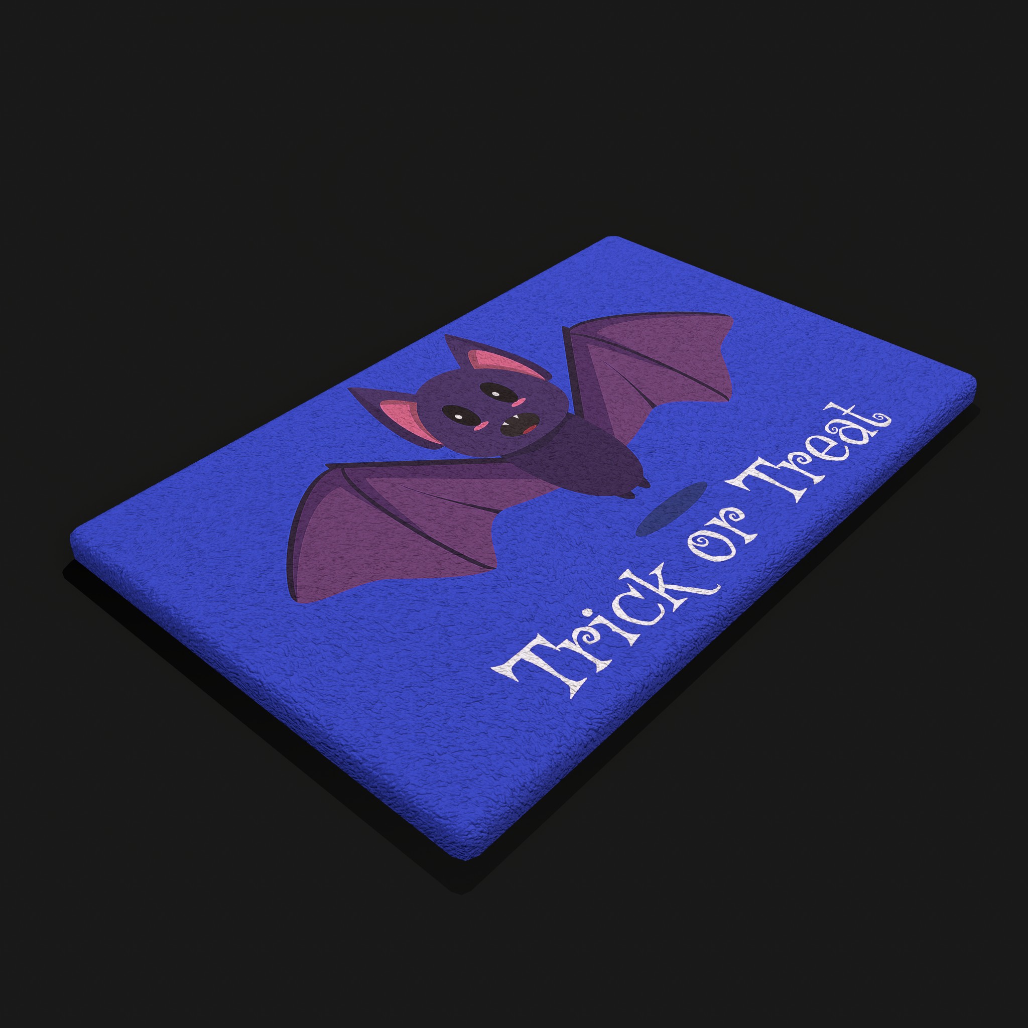 Halloween Bat Mat - 3D Model by Get Dead Entertainment