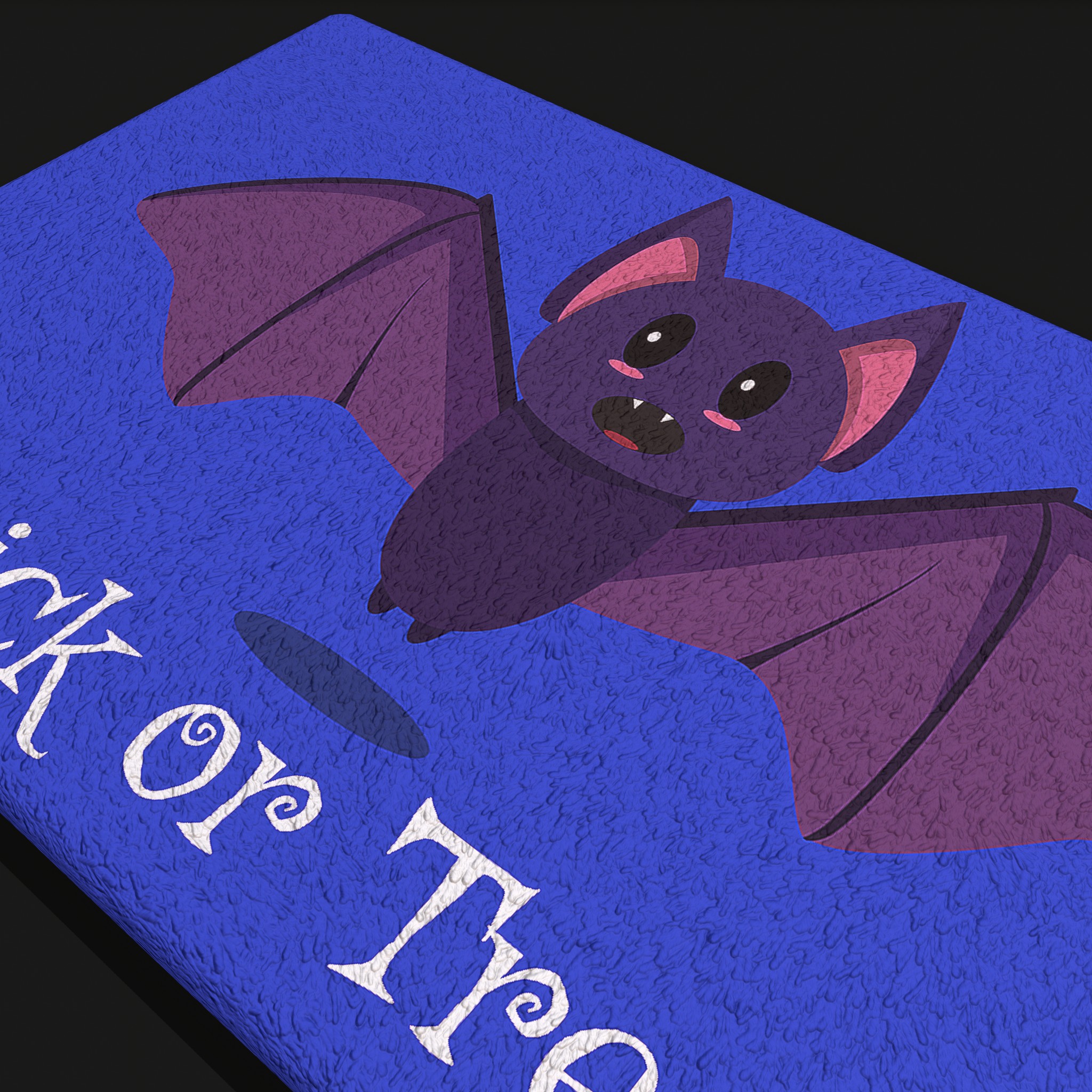 Halloween Bat Mat - 3D Model by Get Dead Entertainment