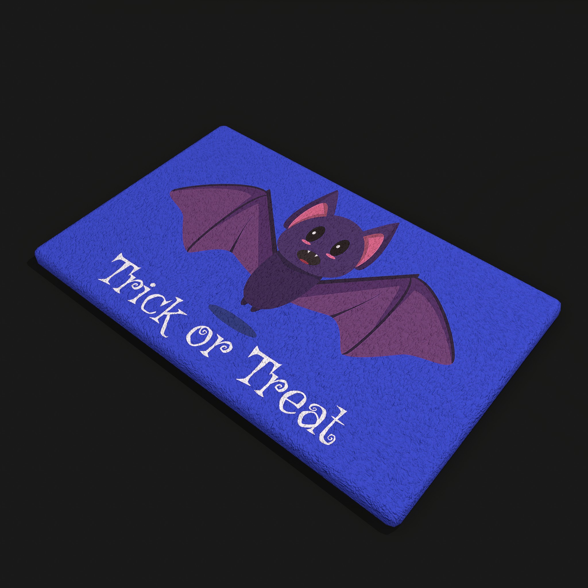 Halloween Bat Mat - 3D Model by Get Dead Entertainment