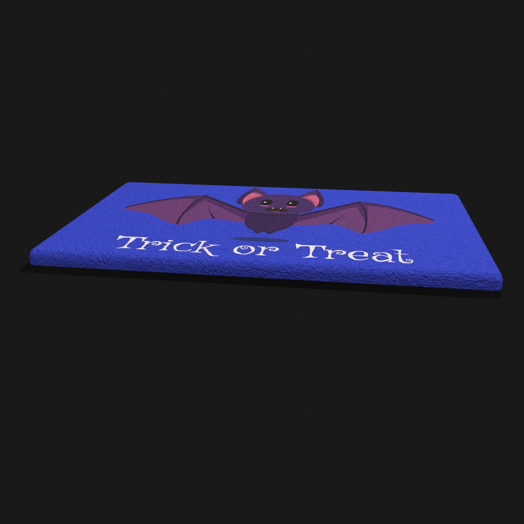 Halloween Bat Mat - 3D Model by Get Dead Entertainment