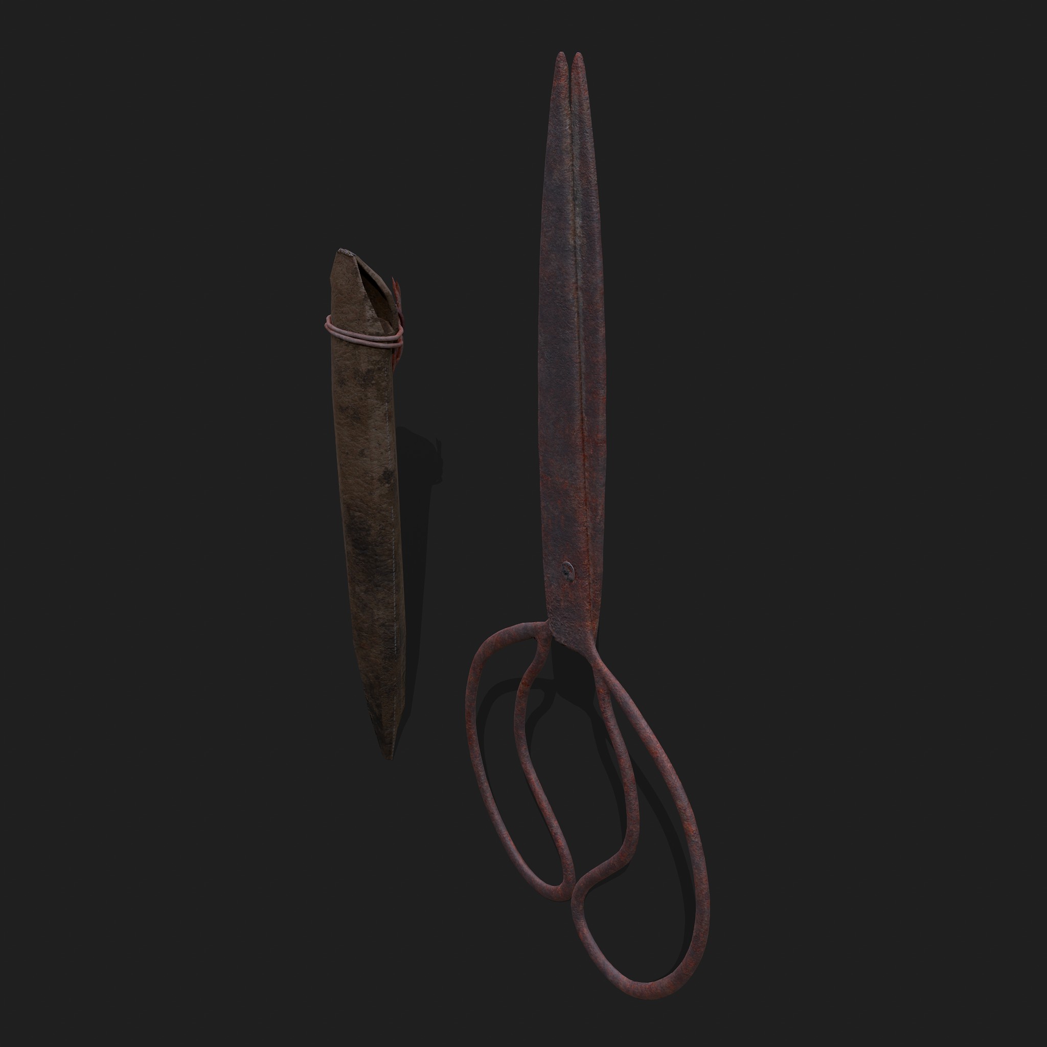 Hand Forged Scissors - 3D Model by Get Dead Entertainment