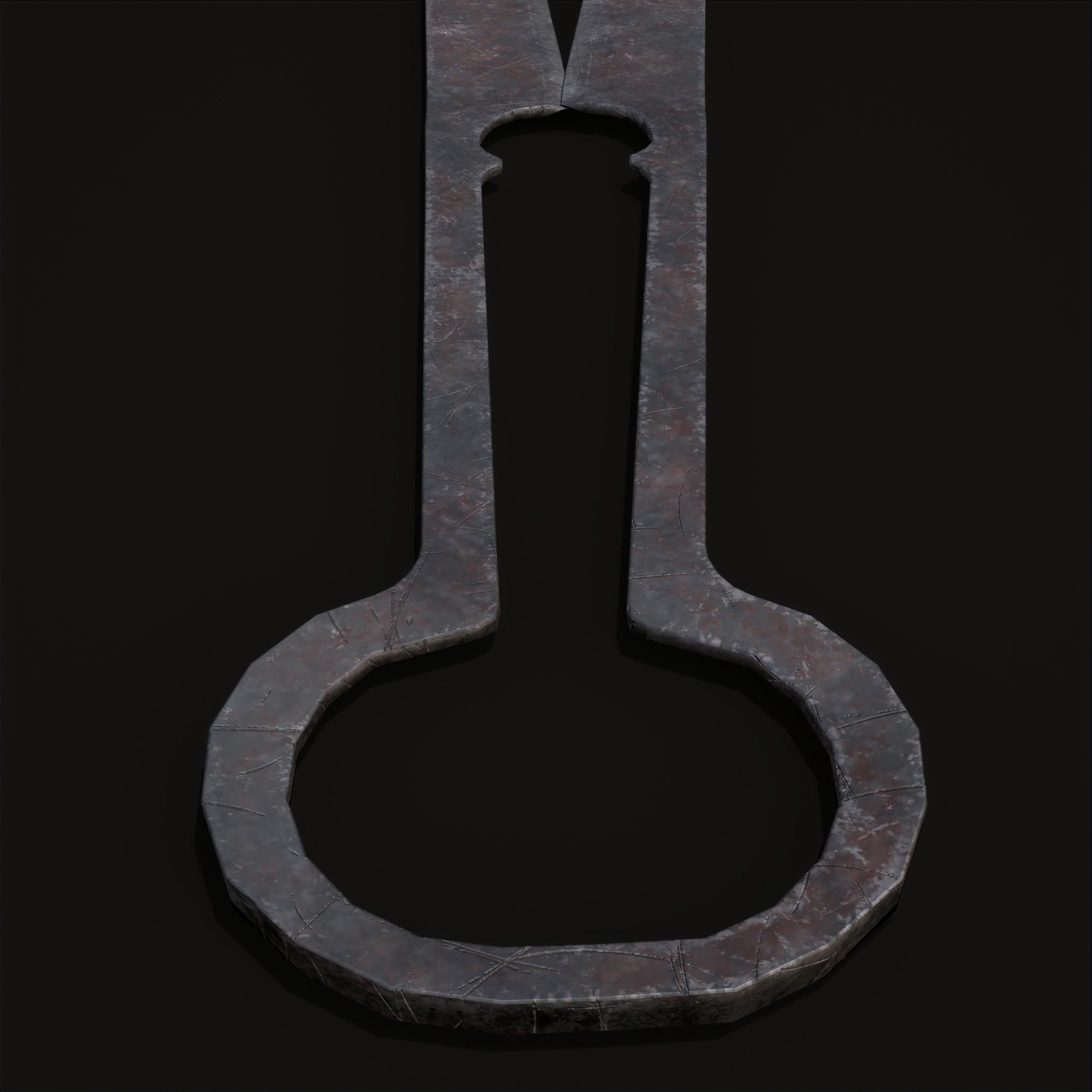 Hand Forged Spring Steel Medieval Shears - 3D Model by Get Dead ...