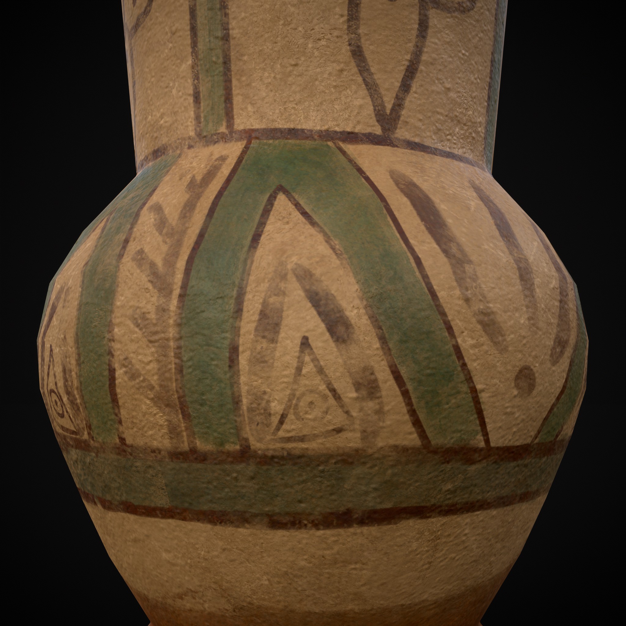 Hand Painted Amphora - 3D Model by Get Dead Entertainment