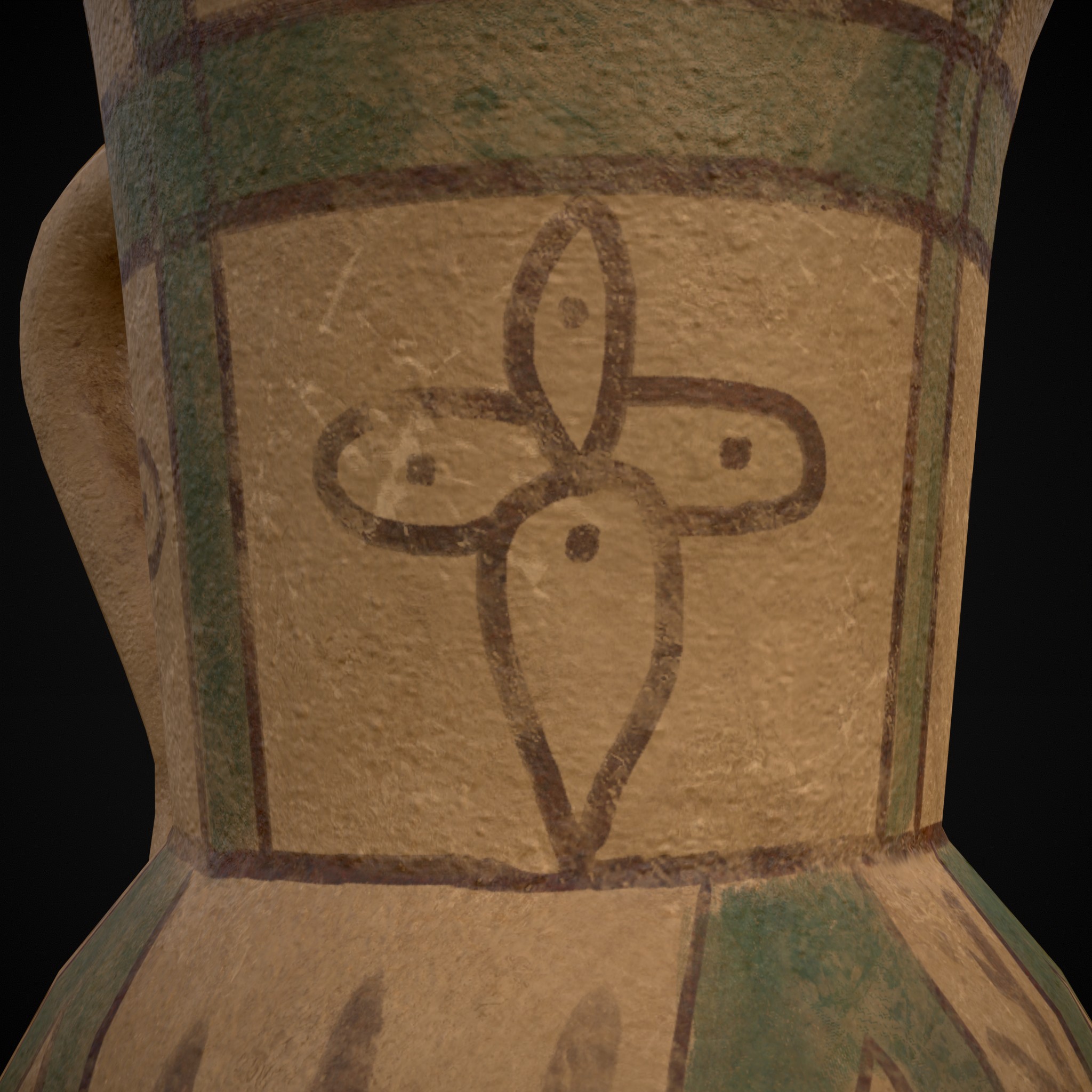Hand Painted Amphora - 3D Model by Get Dead Entertainment