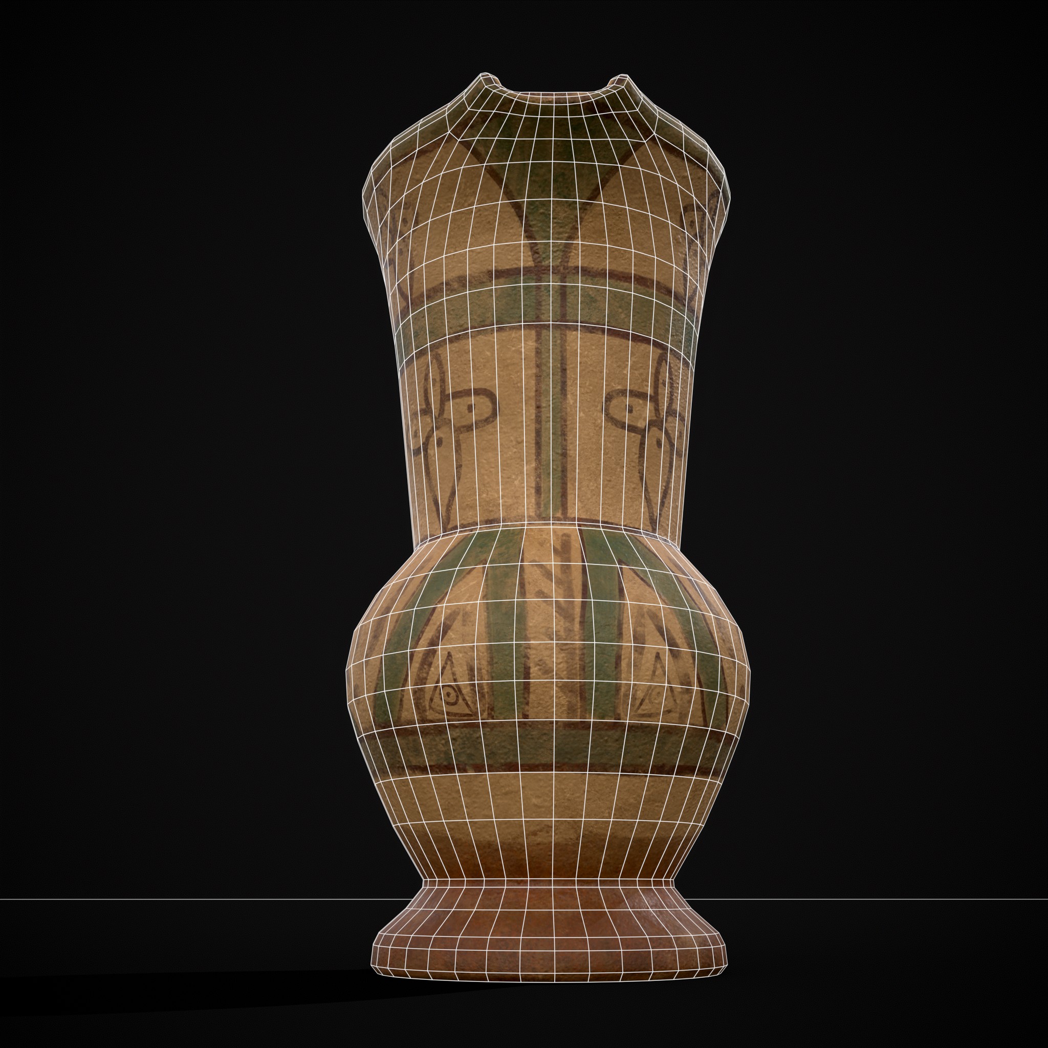 Hand Painted Amphora - 3D Model by Get Dead Entertainment