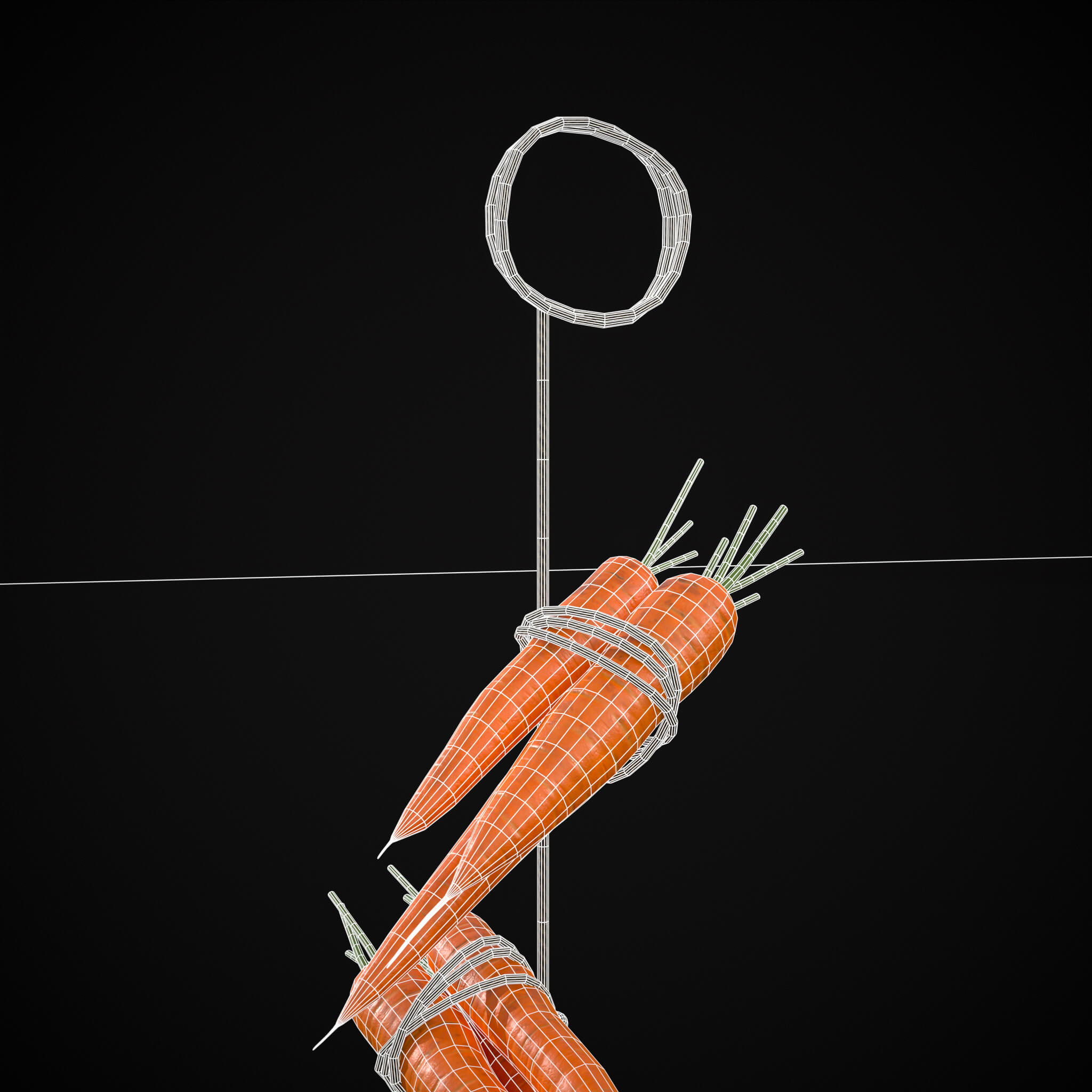 Hanging Carrots - 3D Model by Get Dead Entertainment