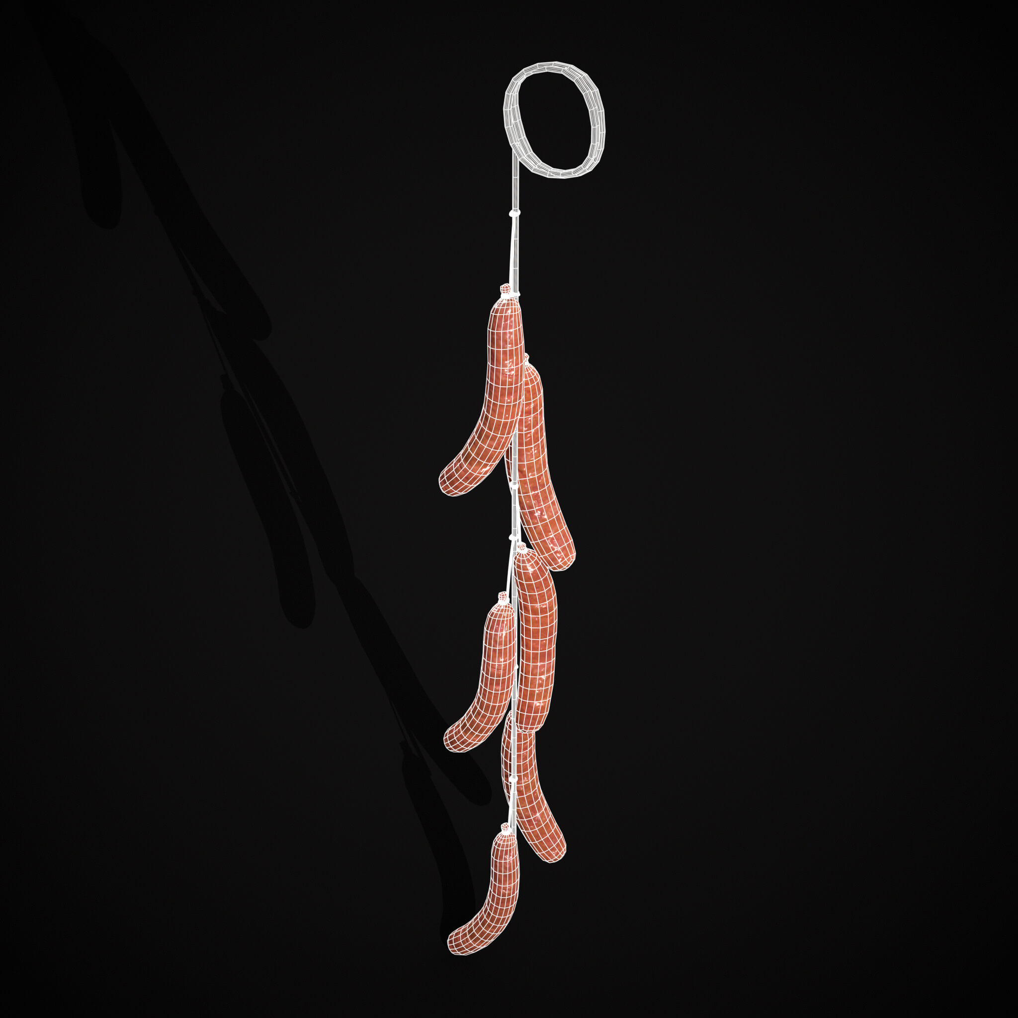 Hanging Chicken Sausage - 3D Model by Get Dead Entertainment