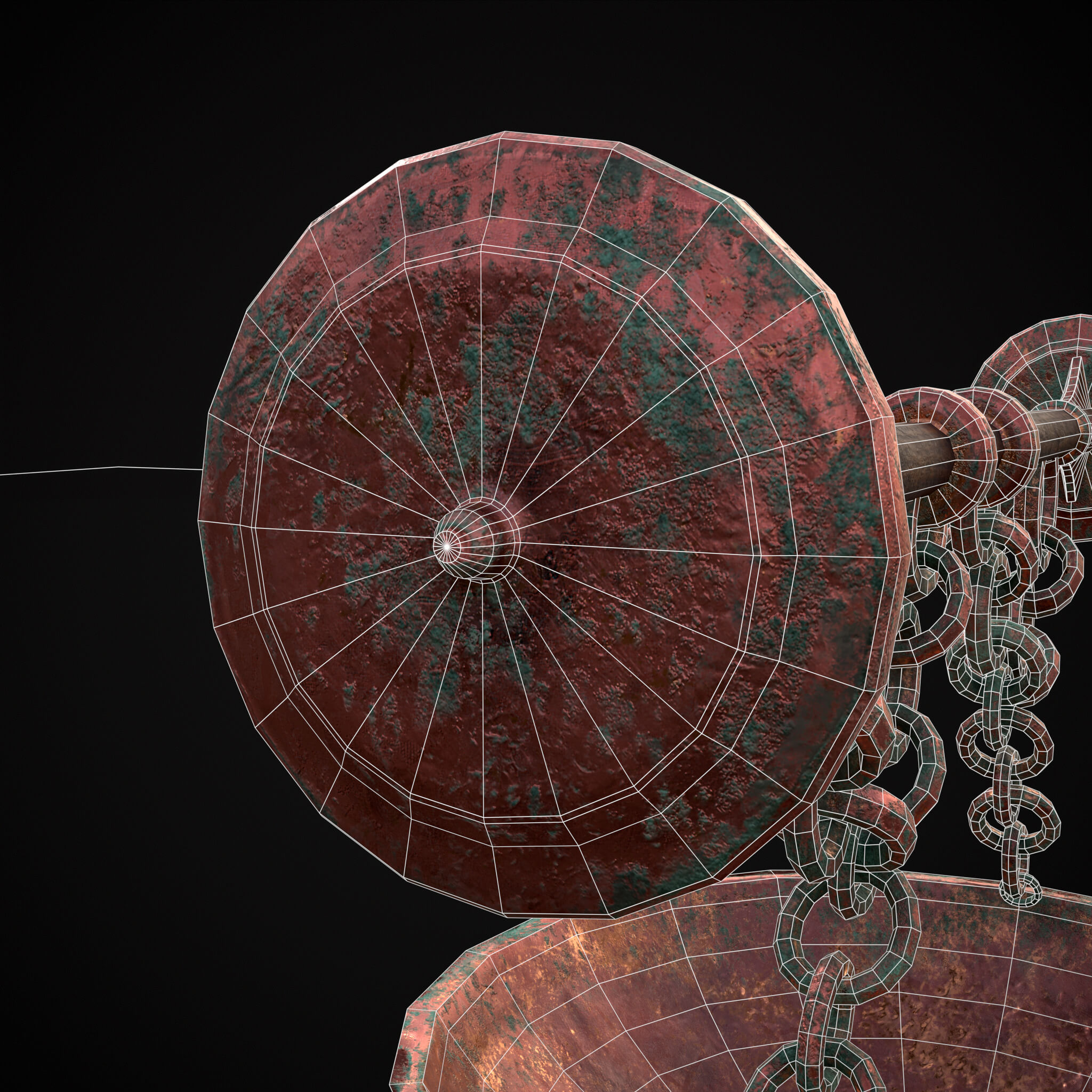 Hanging Copper Cauldron - 3D Model by Get Dead Entertainment