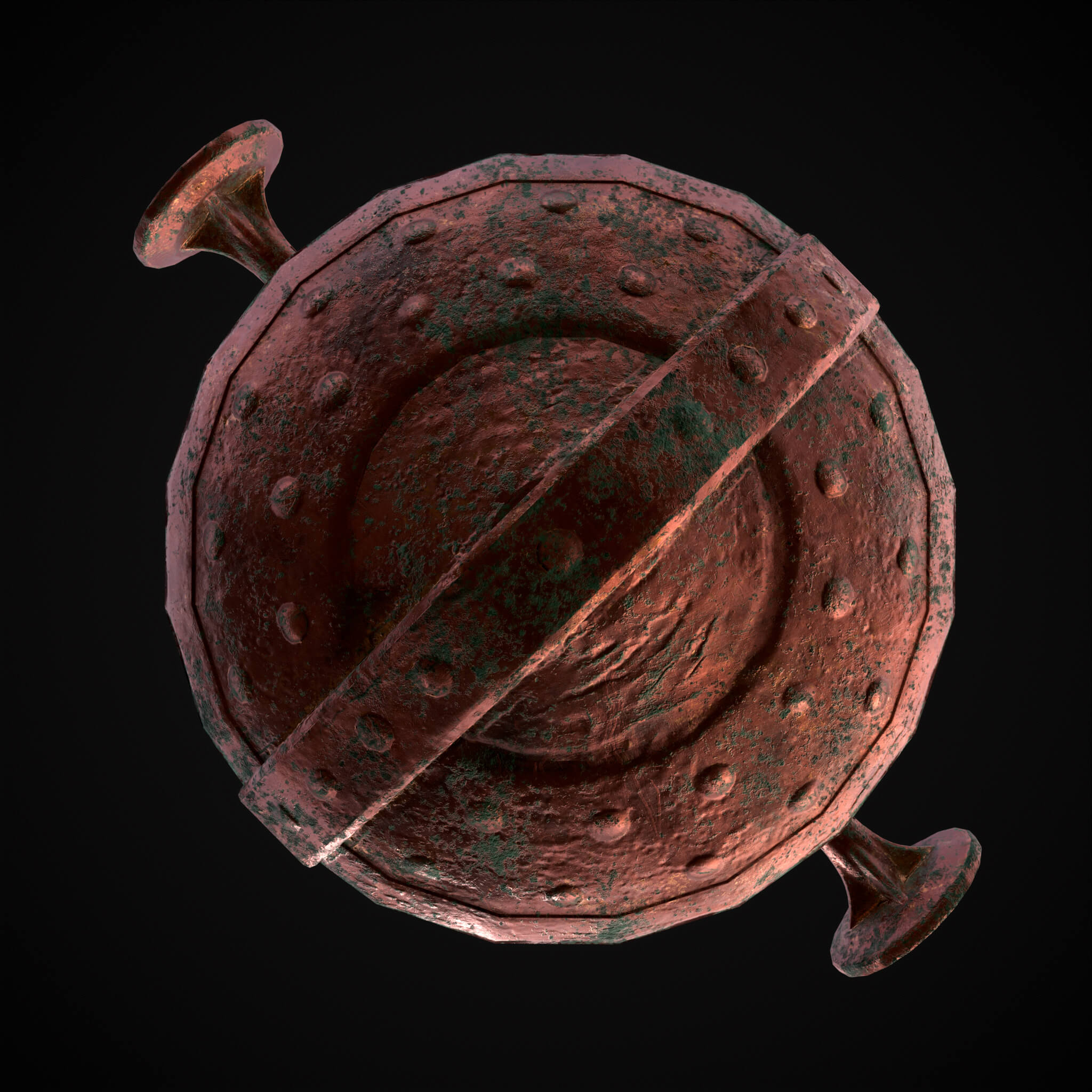 Hanging Copper Cauldron - 3D Model by Get Dead Entertainment