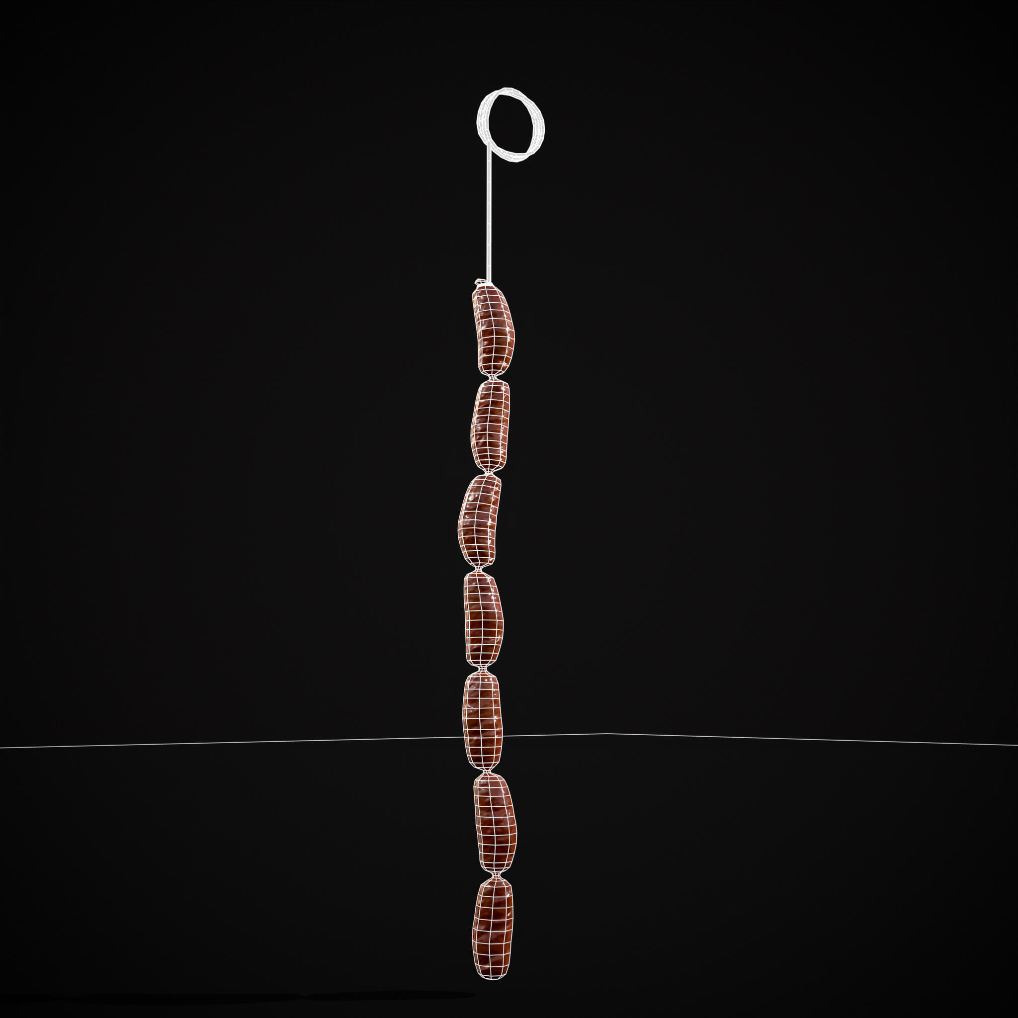 Hanging English Sausage Link - 3D Model by Get Dead Entertainment