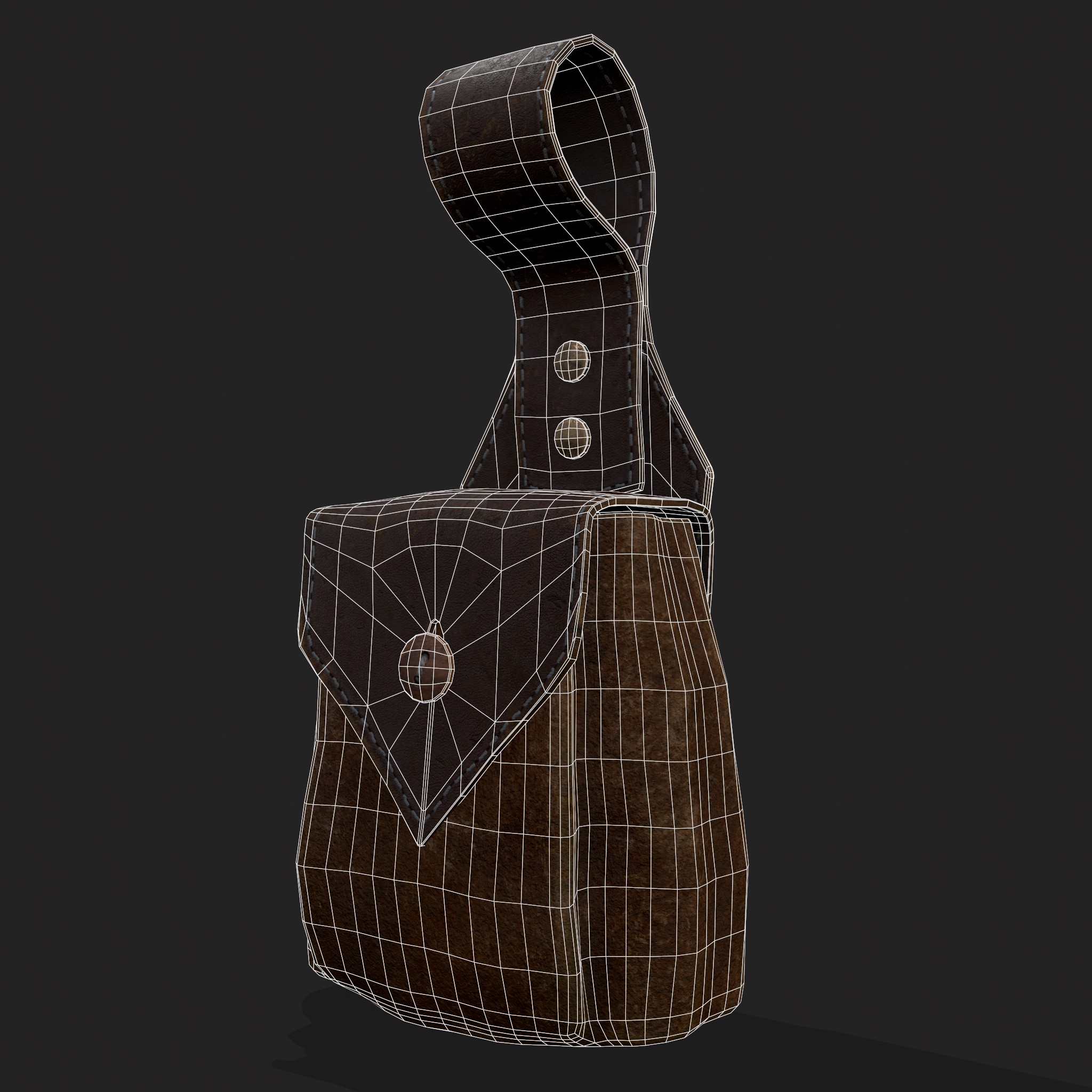 Hanging Side Pouch - 3D Model by Get Dead Entertainment