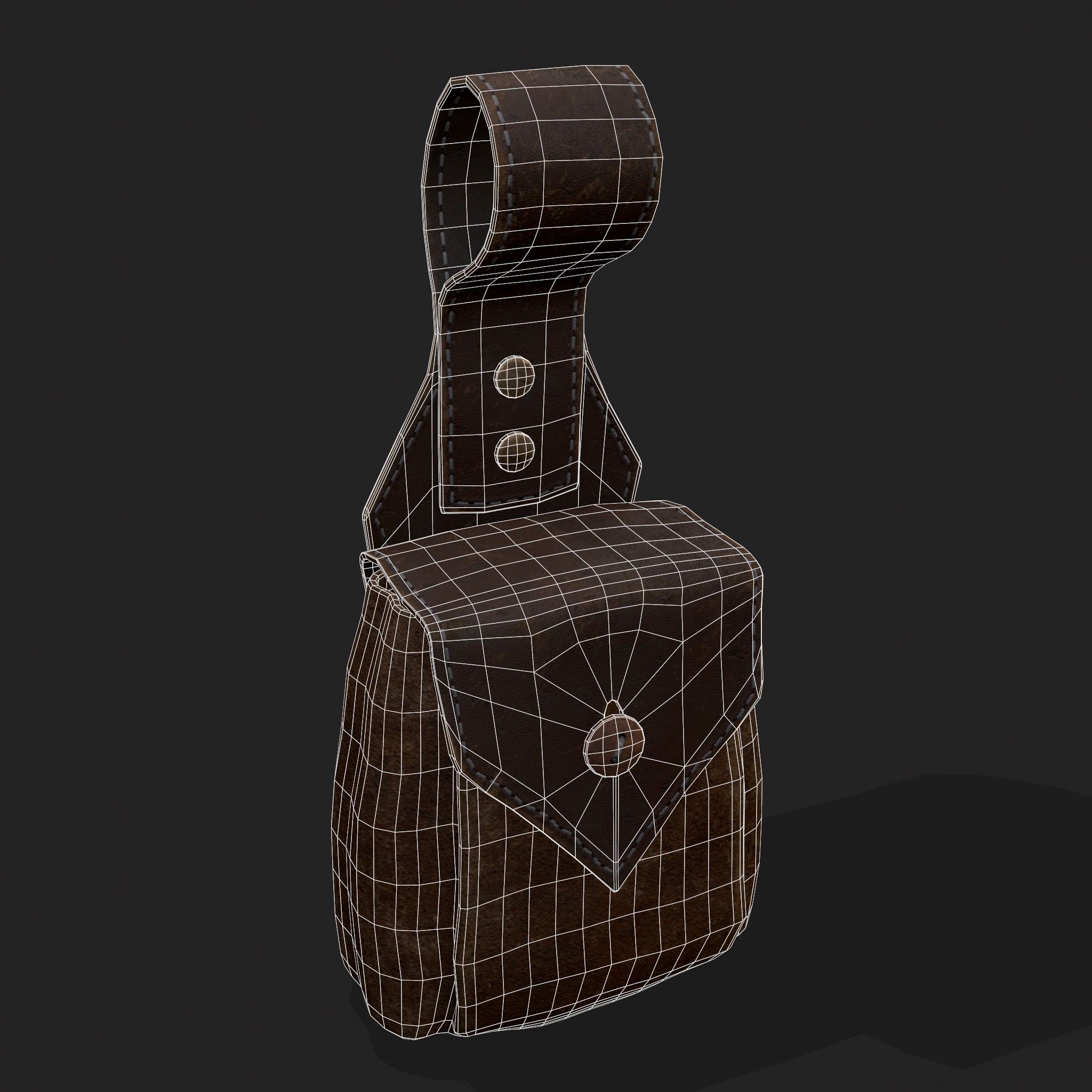 Hanging Side Pouch - 3D Model by Get Dead Entertainment