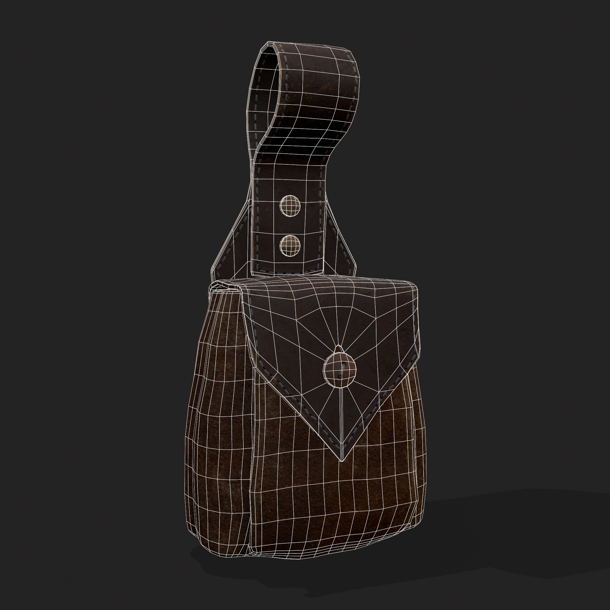 Hanging Side Pouch - 3D Model by Get Dead Entertainment