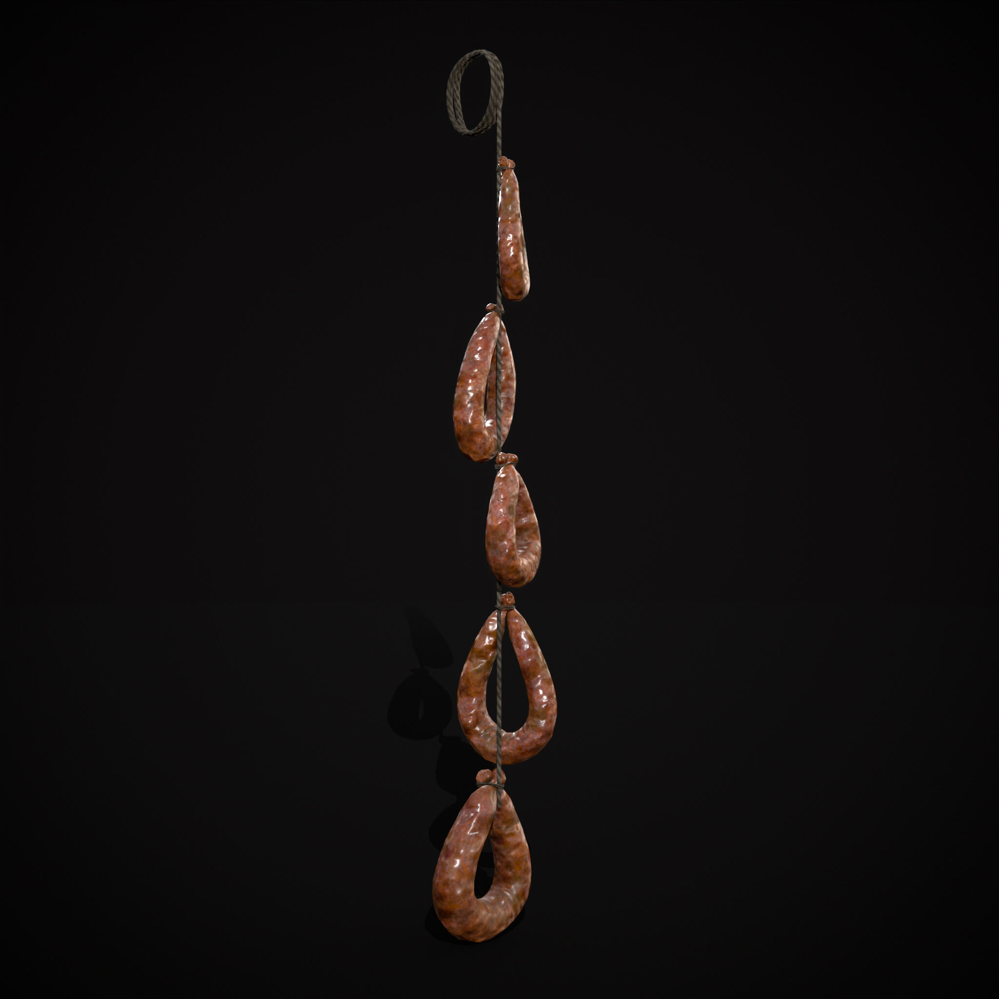 Hanging Turkey Kielbasa - 3D Model by Get Dead Entertainment