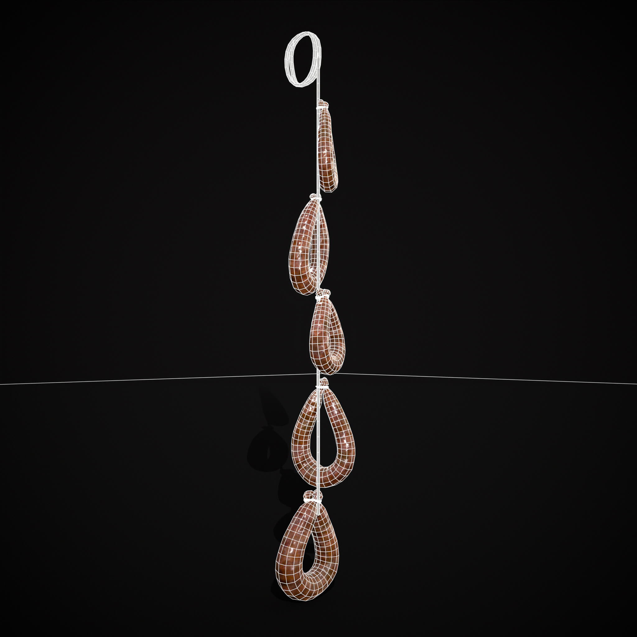 Hanging Turkey Kielbasa - 3D Model by Get Dead Entertainment