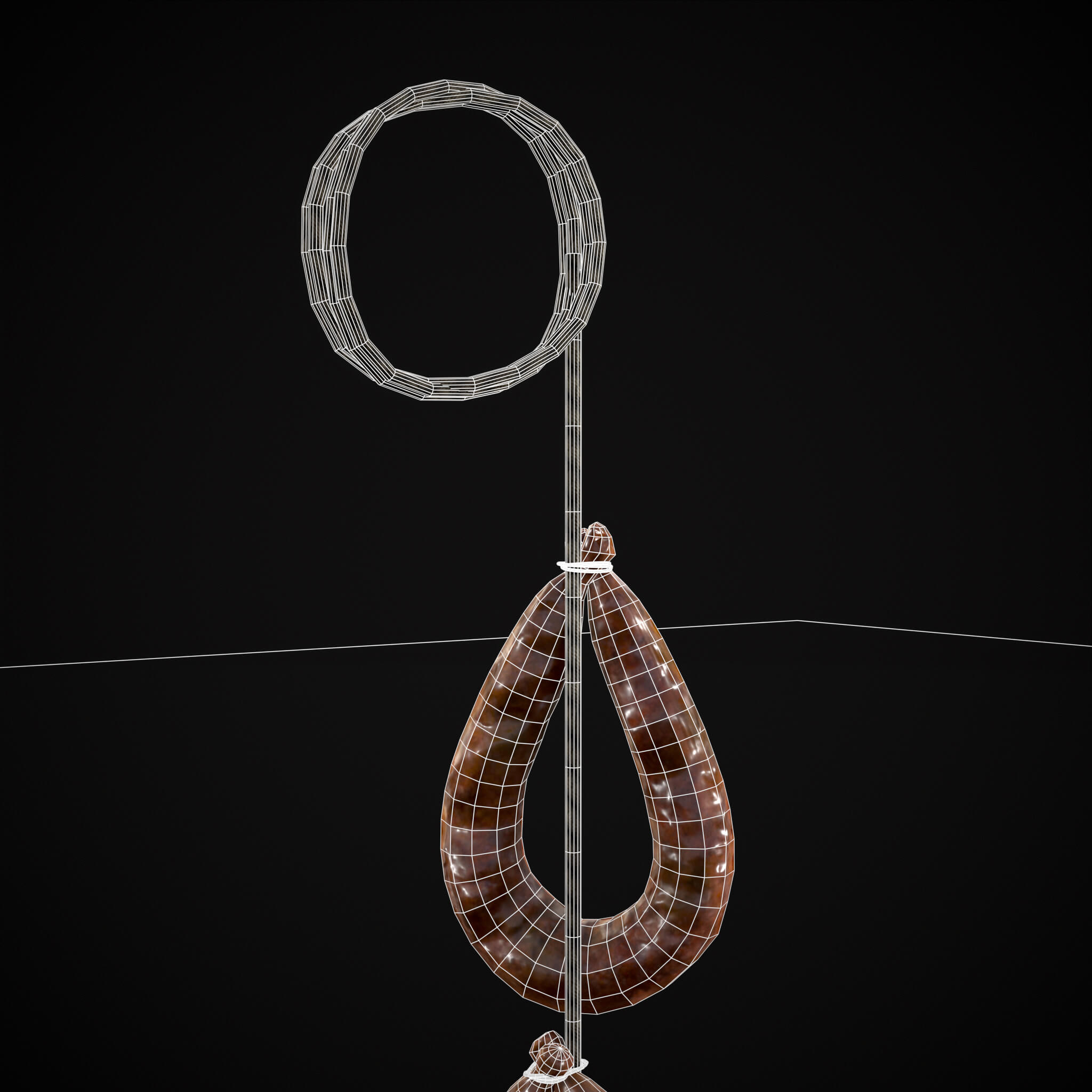 Hanging Turkey Kielbasa - 3D Model by Get Dead Entertainment