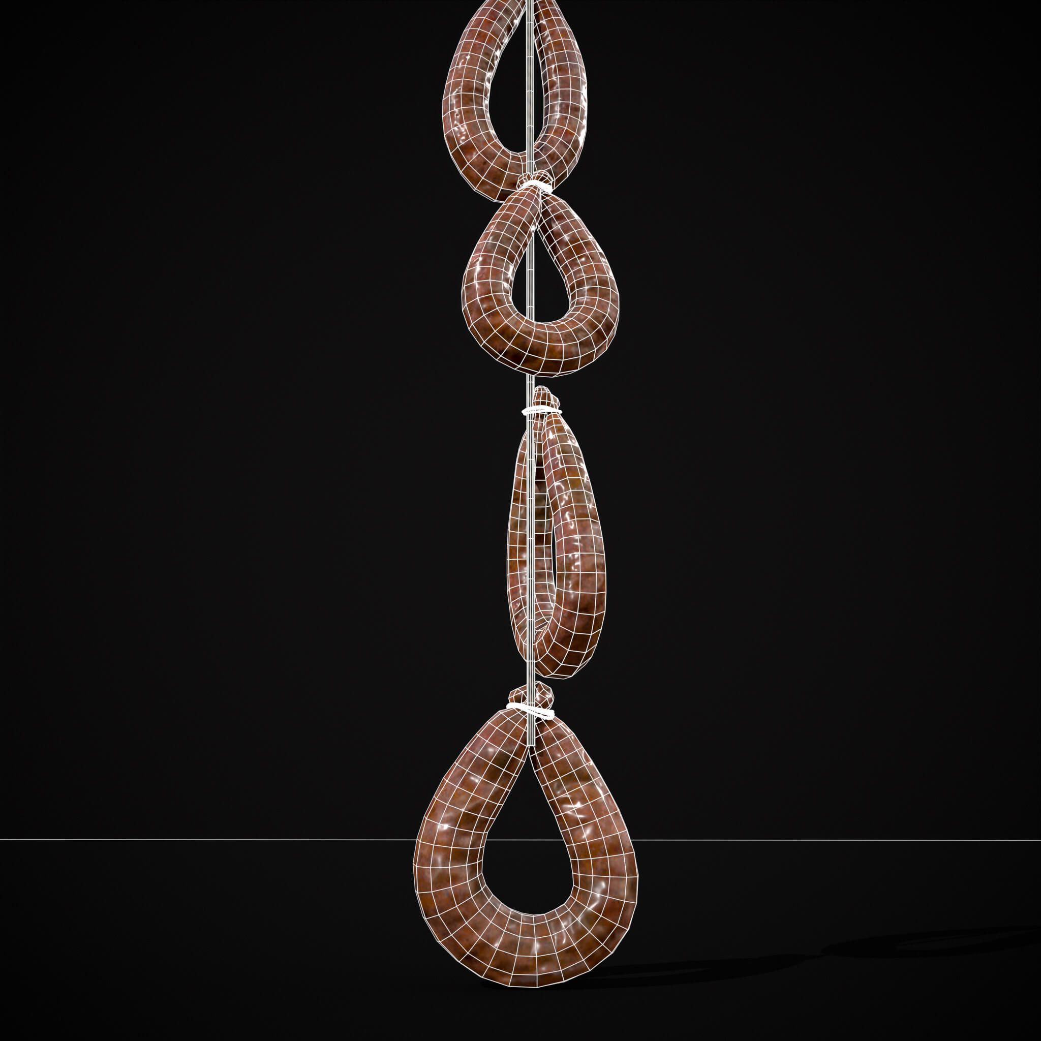 Hanging Turkey Kielbasa - 3D Model by Get Dead Entertainment