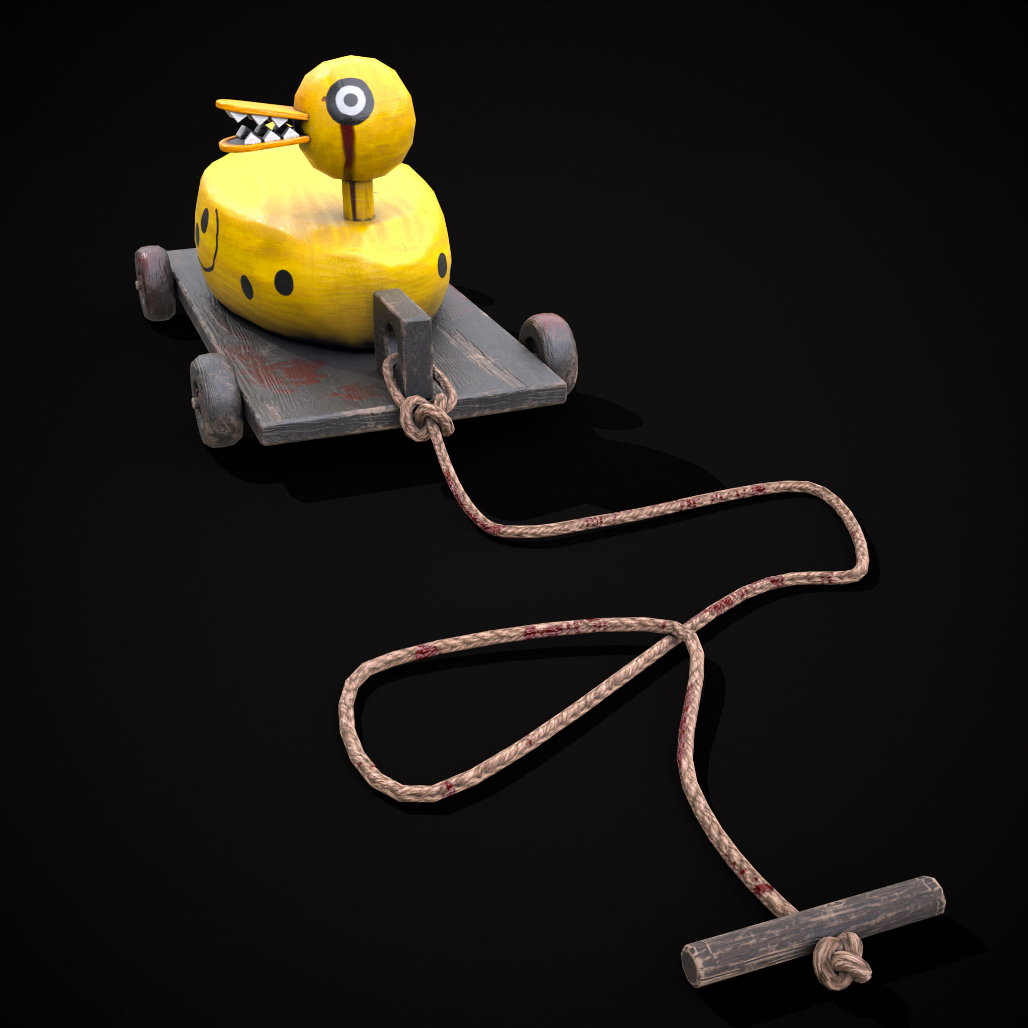Haunting Duck Pull Along - 3D Model by Get Dead Entertainment