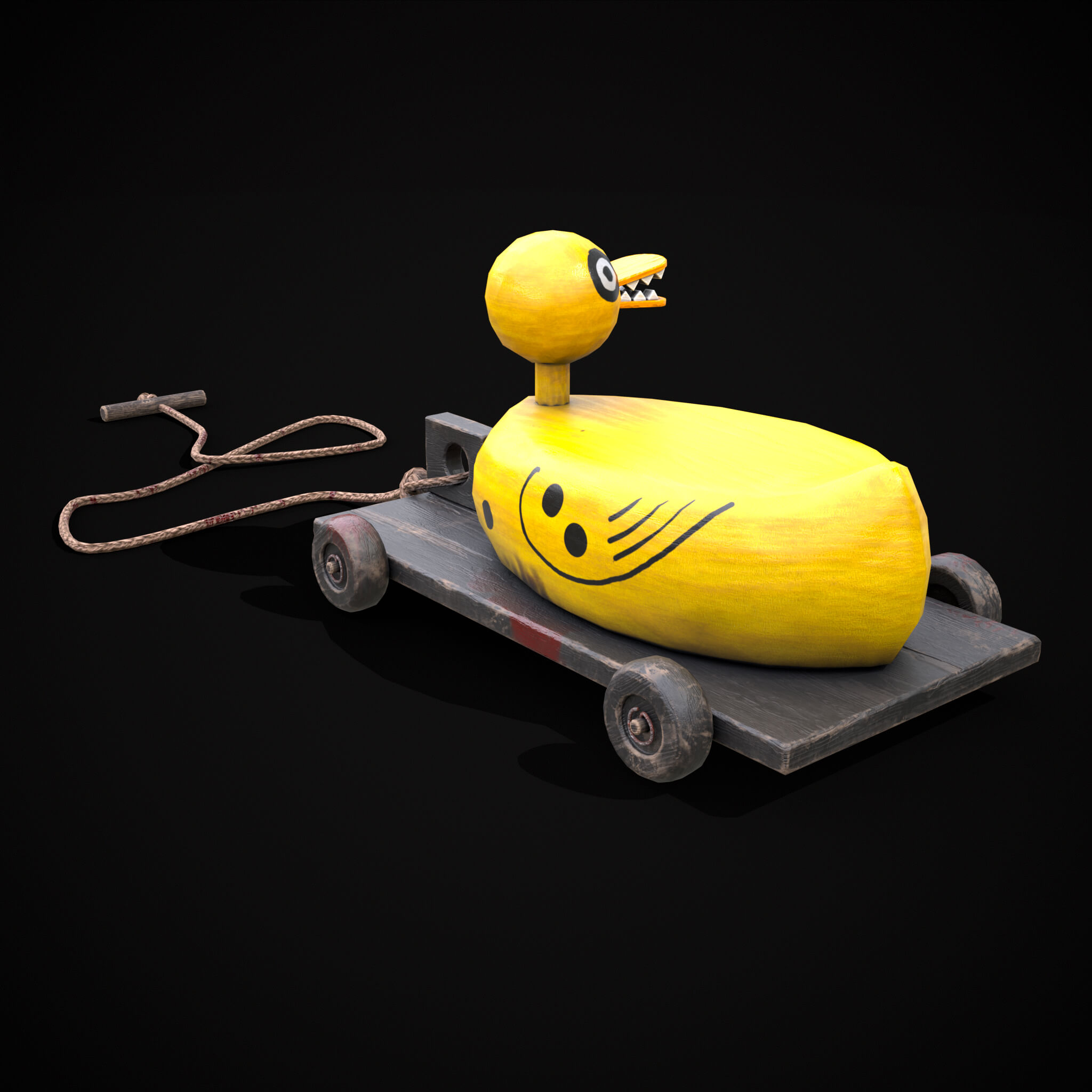 Haunting Duck Pull Along - 3D Model by Get Dead Entertainment