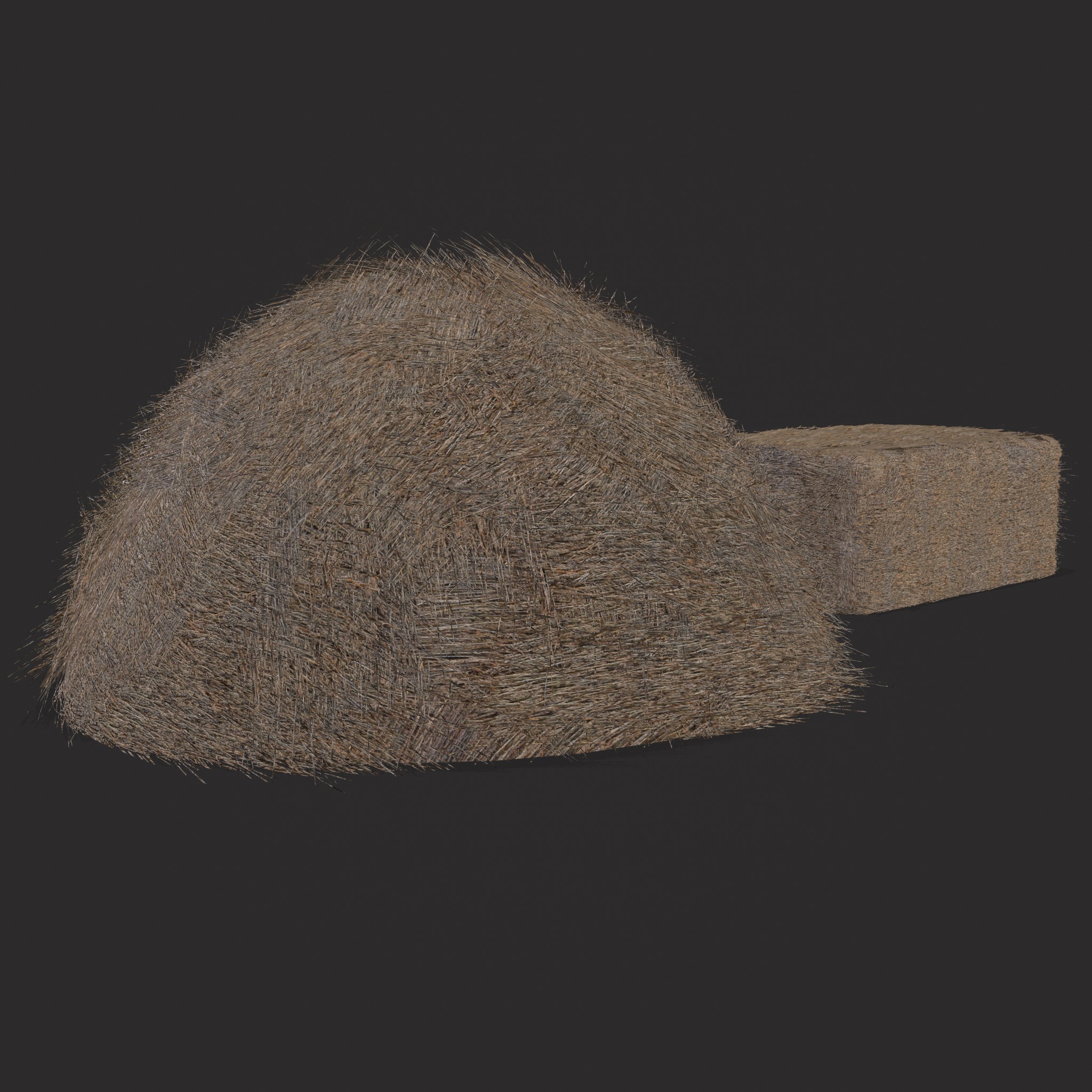 Hay Bales Duo - 3D Model by Get Dead Entertainment