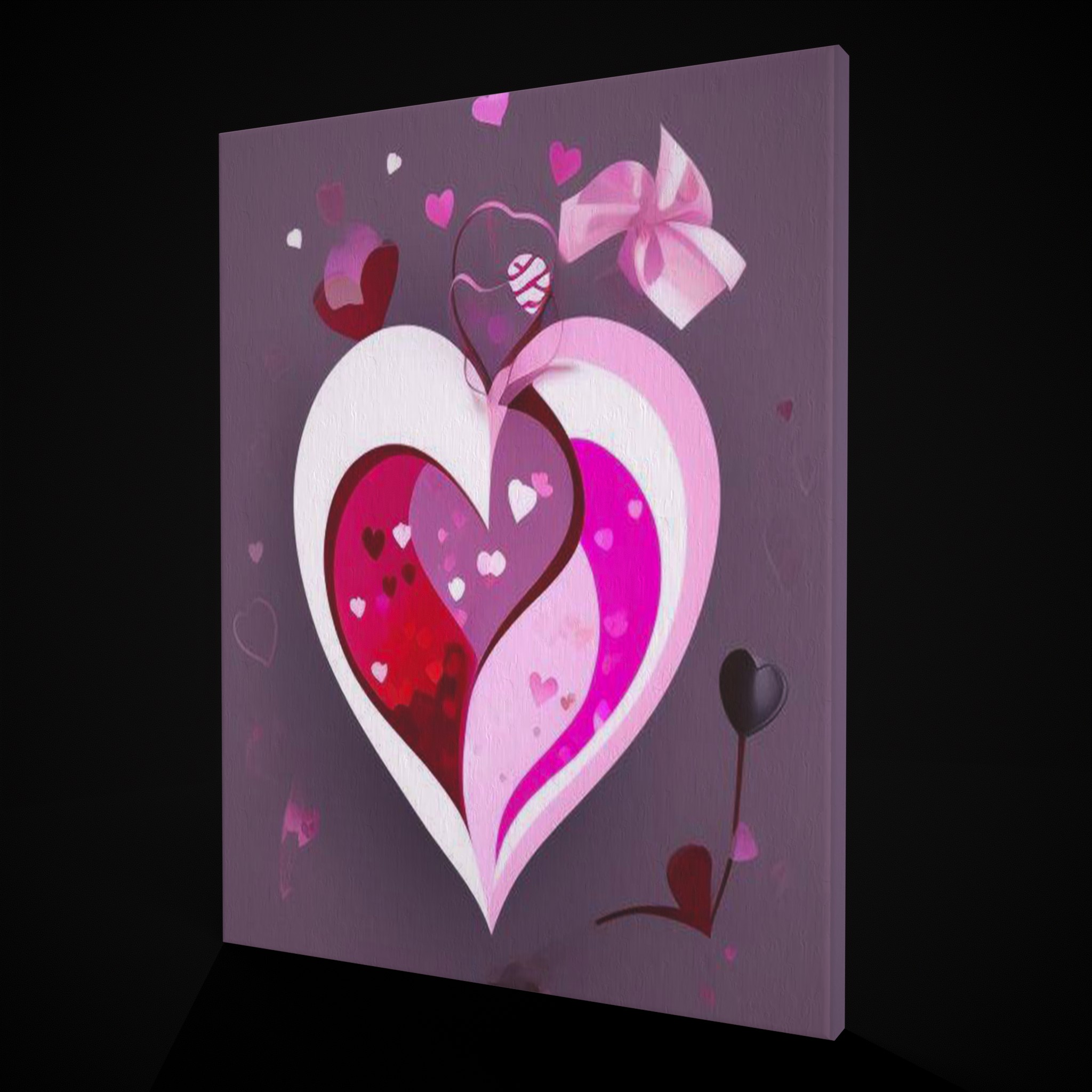 Heart of Hearts Painting - 3D Model by Get Dead Entertainment