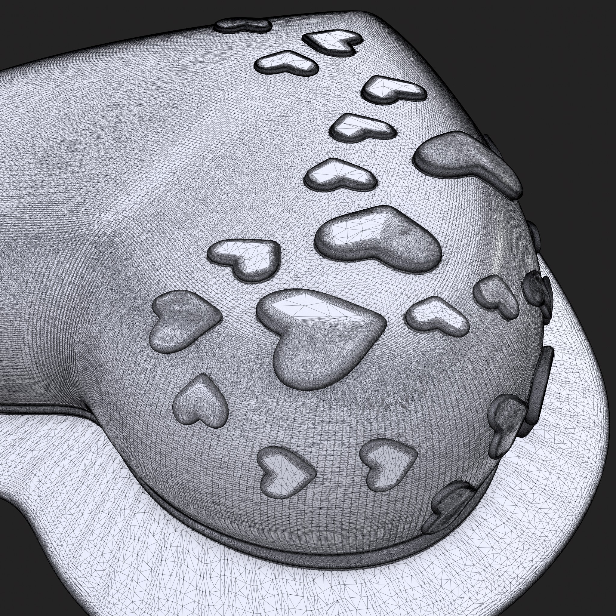 Heart Shaped Cake - 3D Model by Get Dead Entertainment